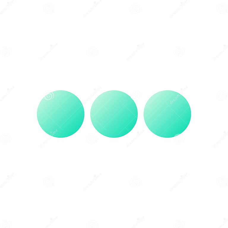 More Options Button Pixel Perfect Flat Gradient Two-color Ui Icon Stock Vector - Illustration of ...