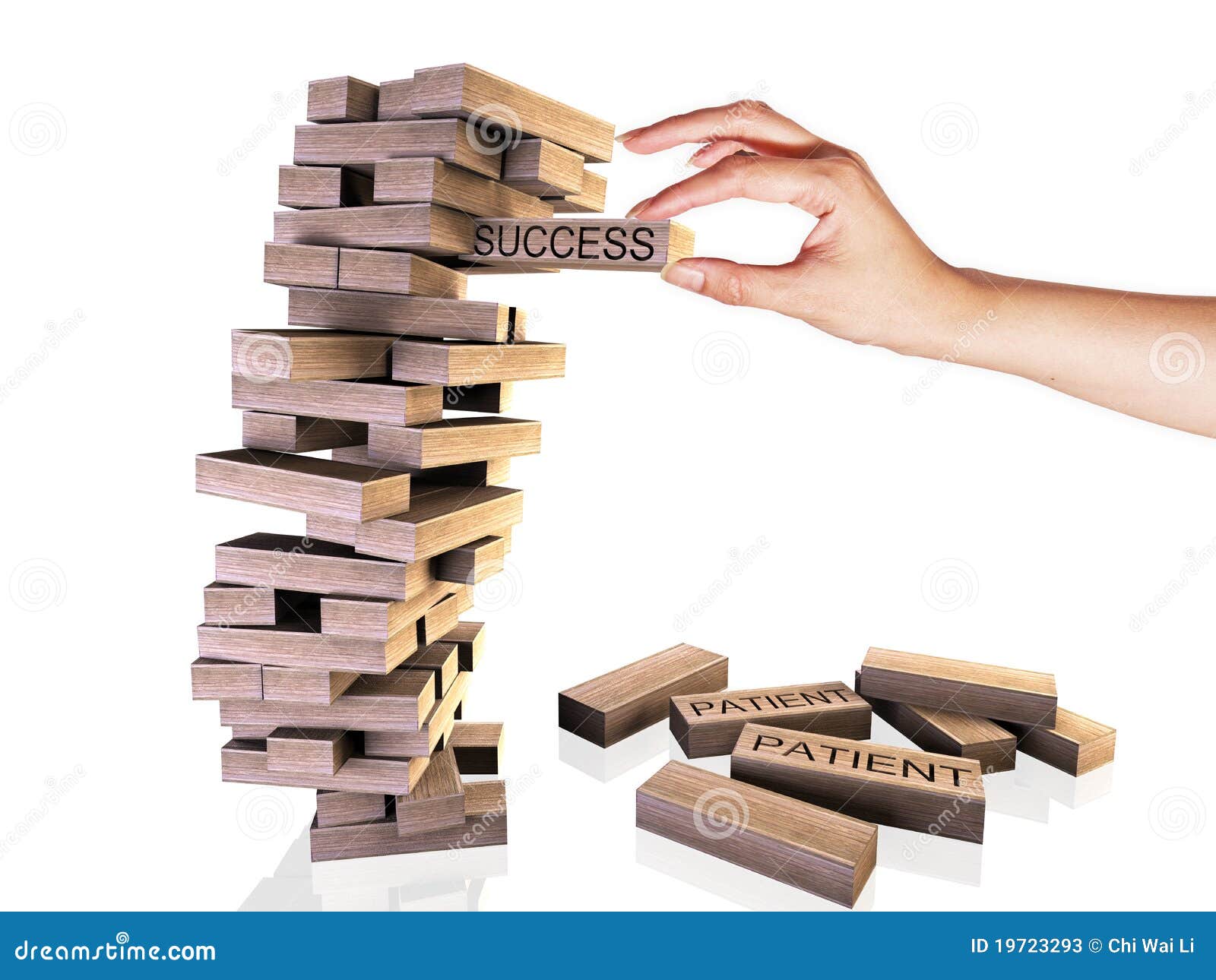 More Patient and Then Success Stock Illustration - Illustration of ...
