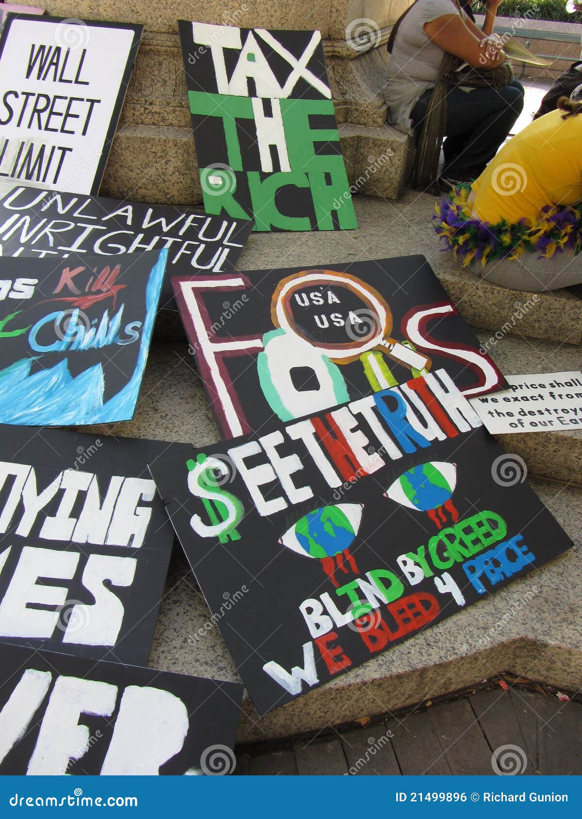 More Protest Signs editorial photo. Image of event, industrial - 21499896