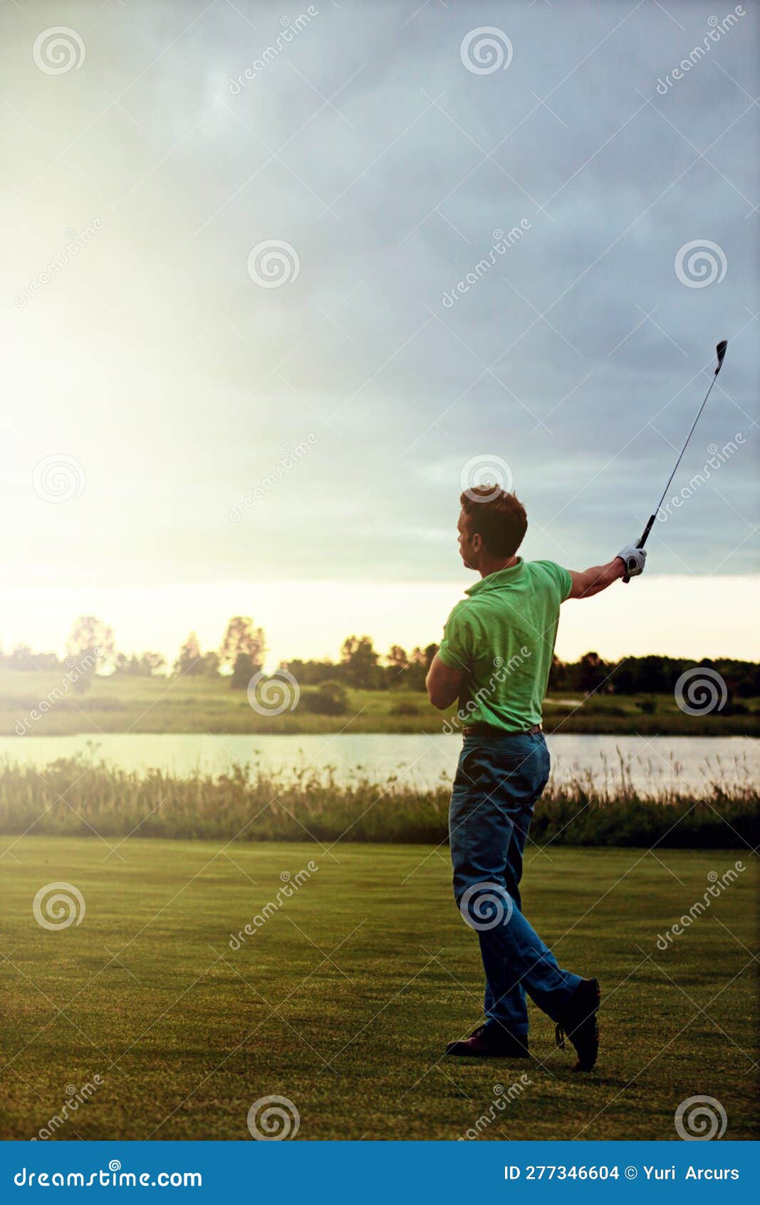 More Than a Game, Its a Full Body Experience. a Young Man Spending the ...