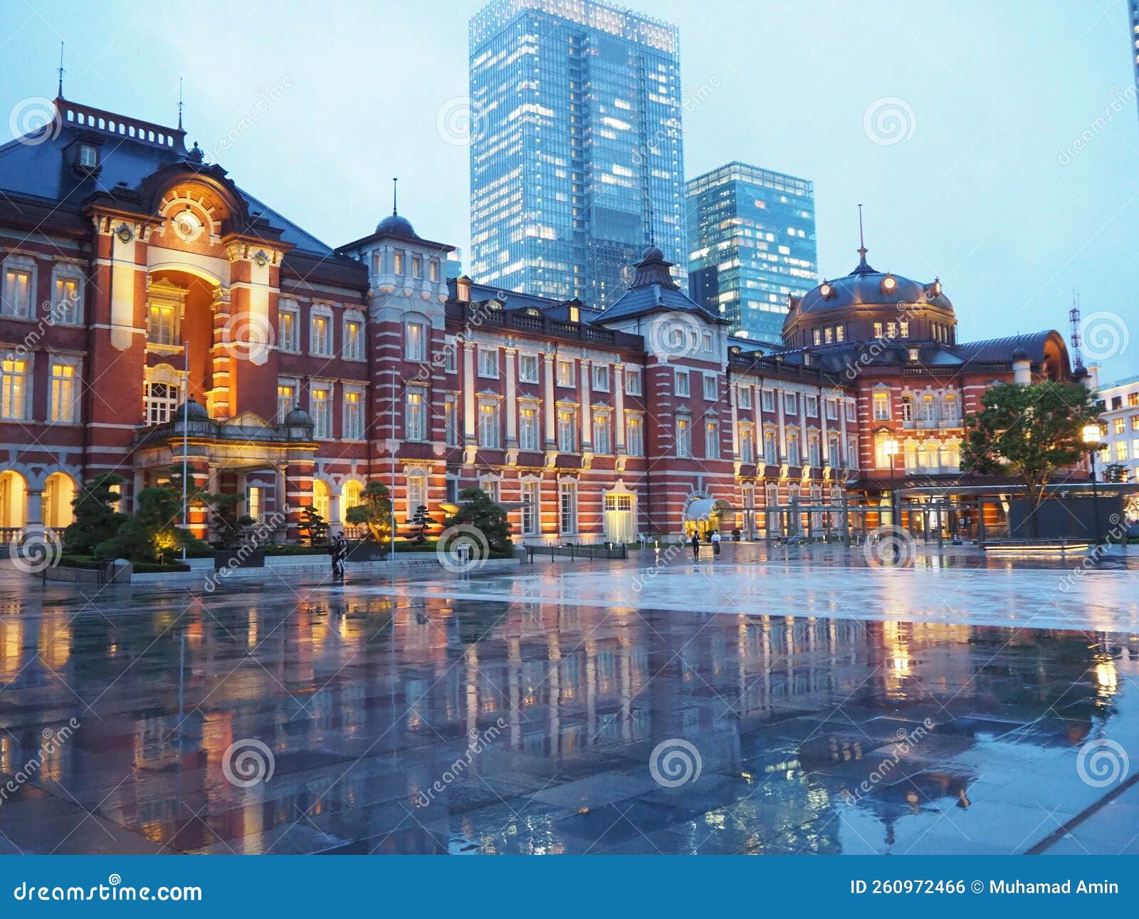 Tokyo station stock photo. Image of historical, tokyo - 260972466