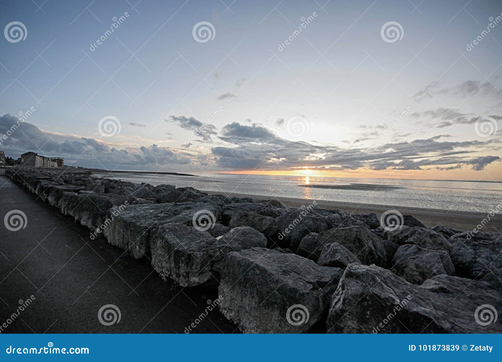 Morecambe Bay Beach Sea Ocean Stock Image - Image of reflecting, ocean ...