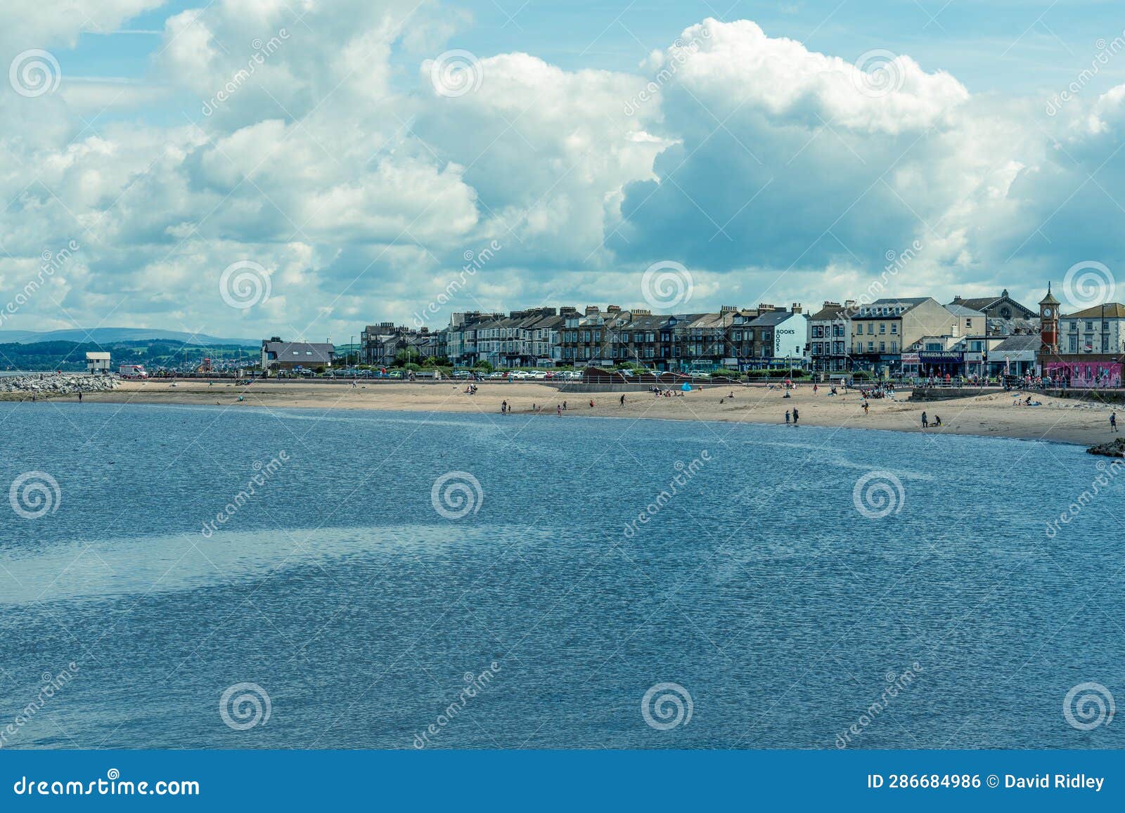 Morecambe Seafront of the Eden Project North Stock Photo - Image of ...