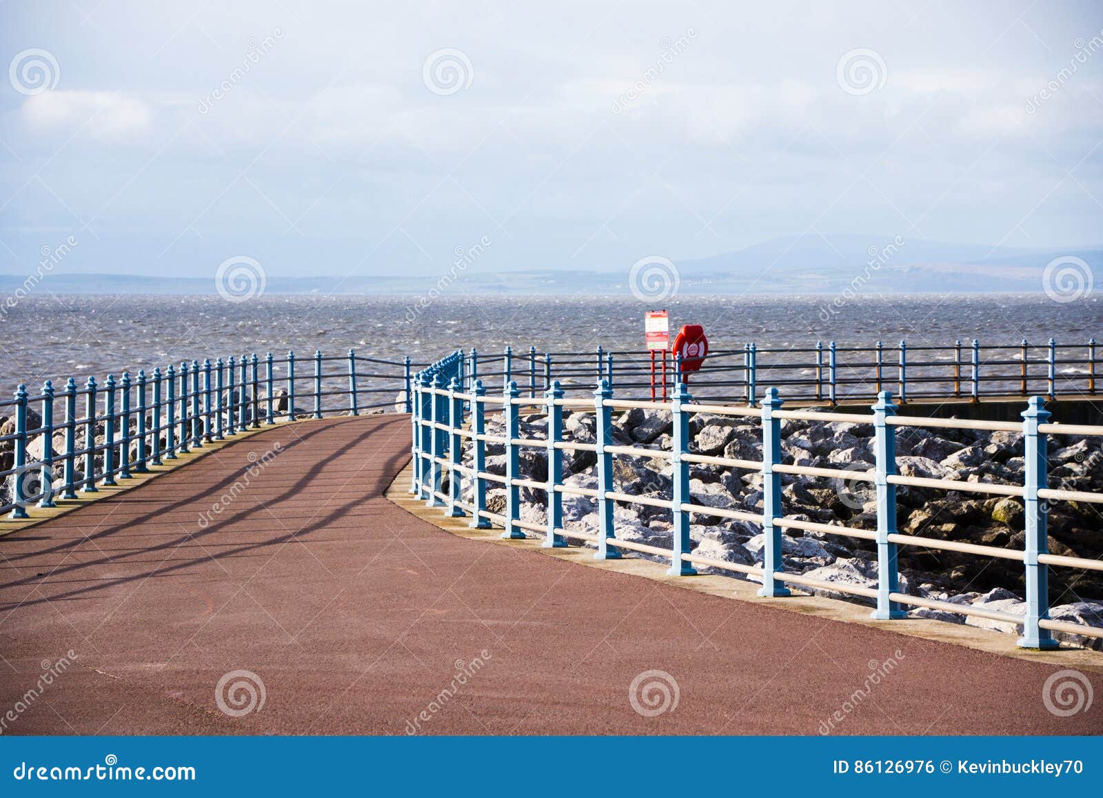 Morecambe seafront stock photo. Image of seafront, water - 86126976