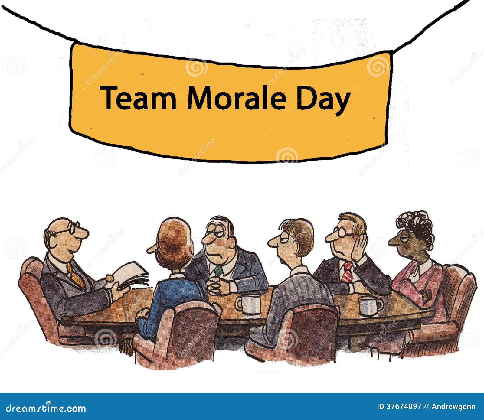 Moreel stock illustratie. Illustration of groepswerk - 37674097