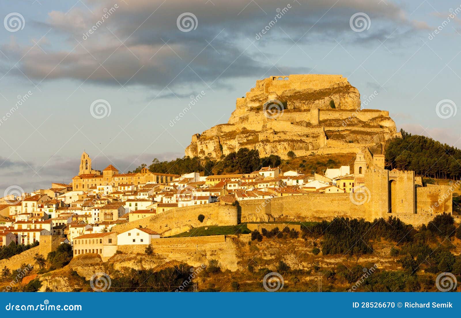 Morella, Spain stock photo. Image of sights, history - 28526670