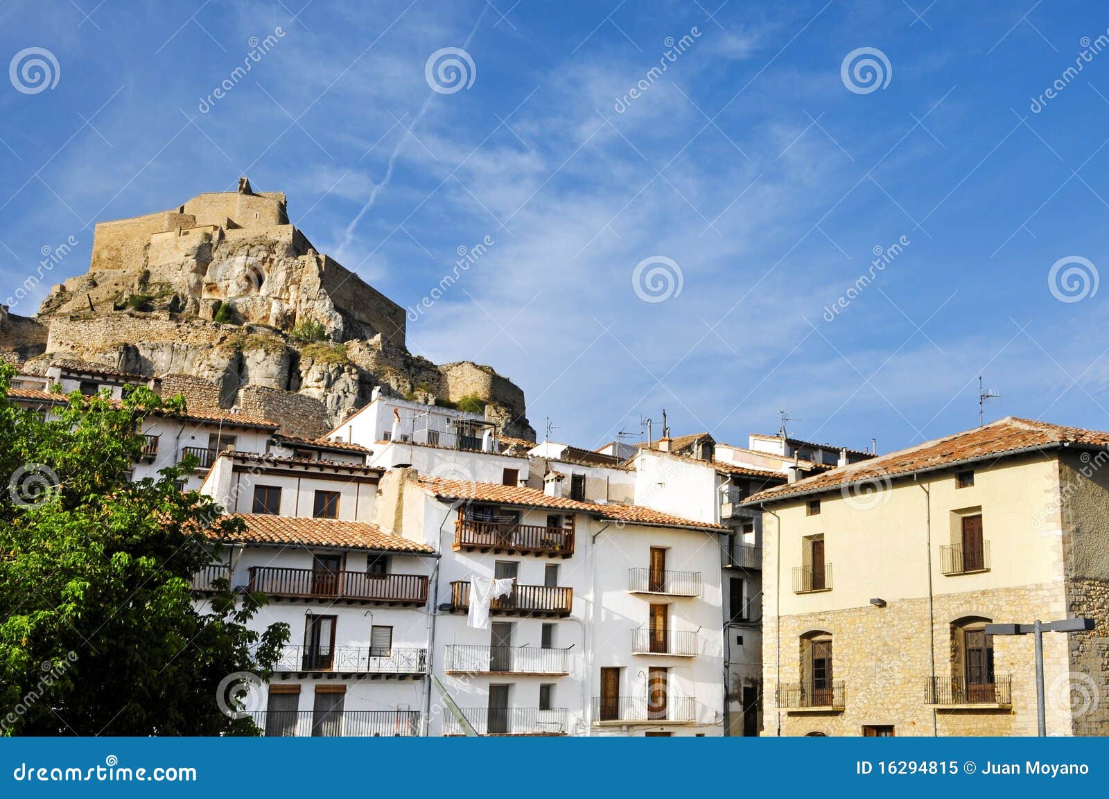 Morella, Valencia, Spain stock image. Image of detail - 16294815