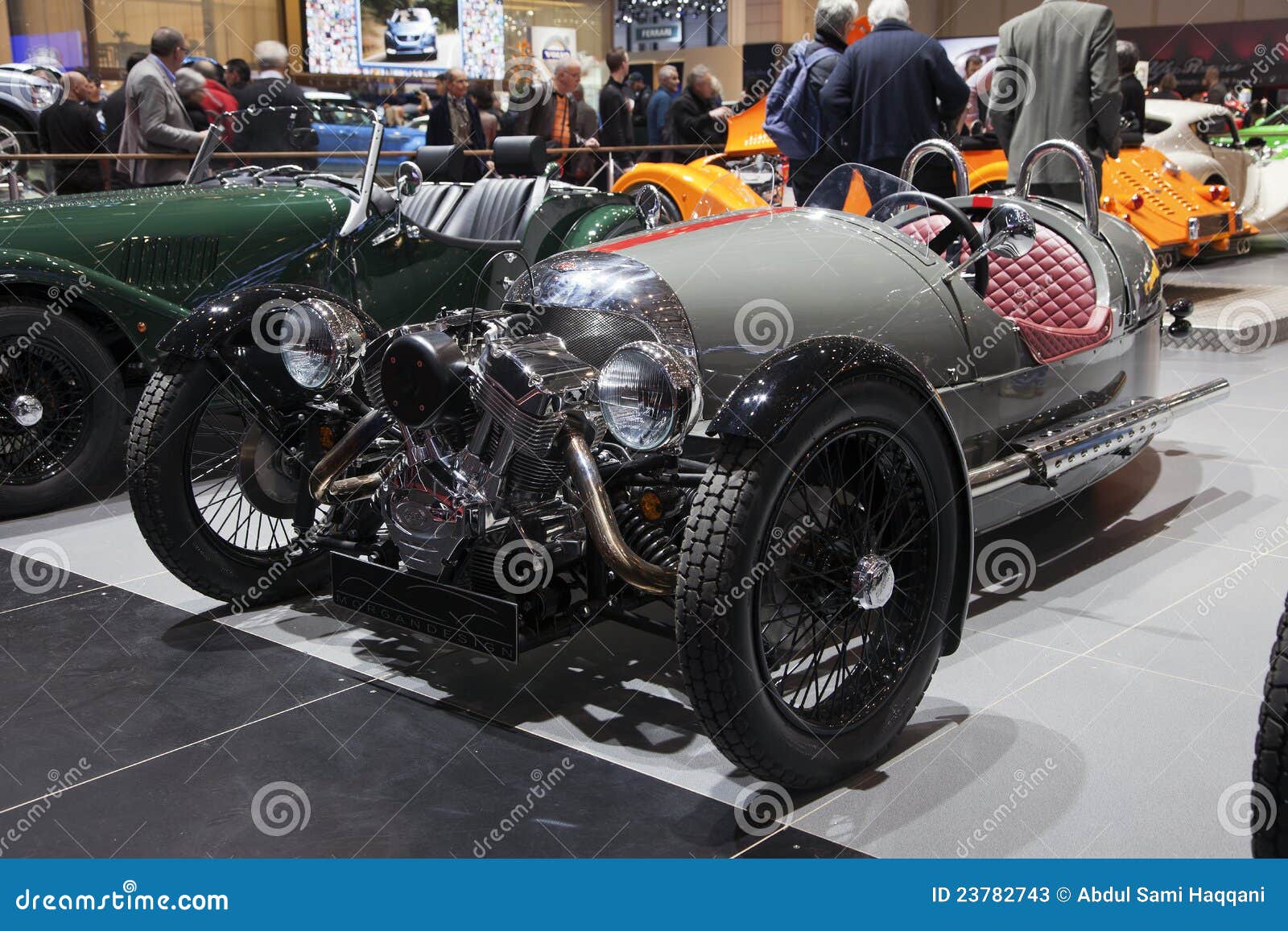 Morgan 3 Wheeler Supersport Old Racing Vintage Three Wheels Classic Car ...