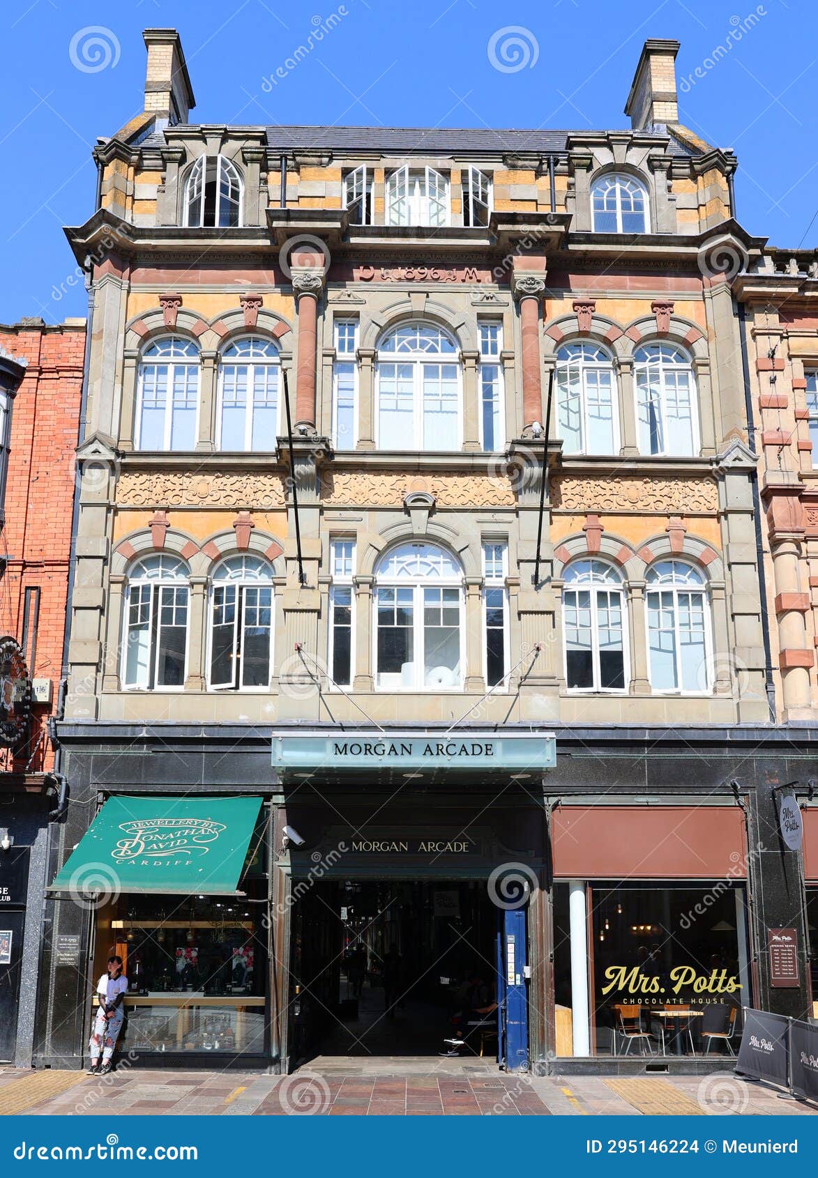 Morgan Arcade is a Shopping Arcade. Editorial Stock Image - Image of ...