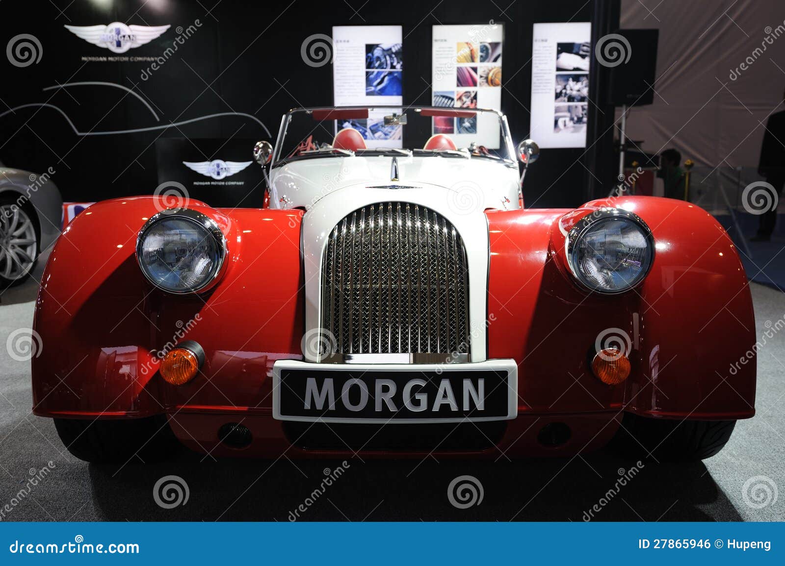 Morgan car front editorial photo. Image of consumer, engine - 27865946