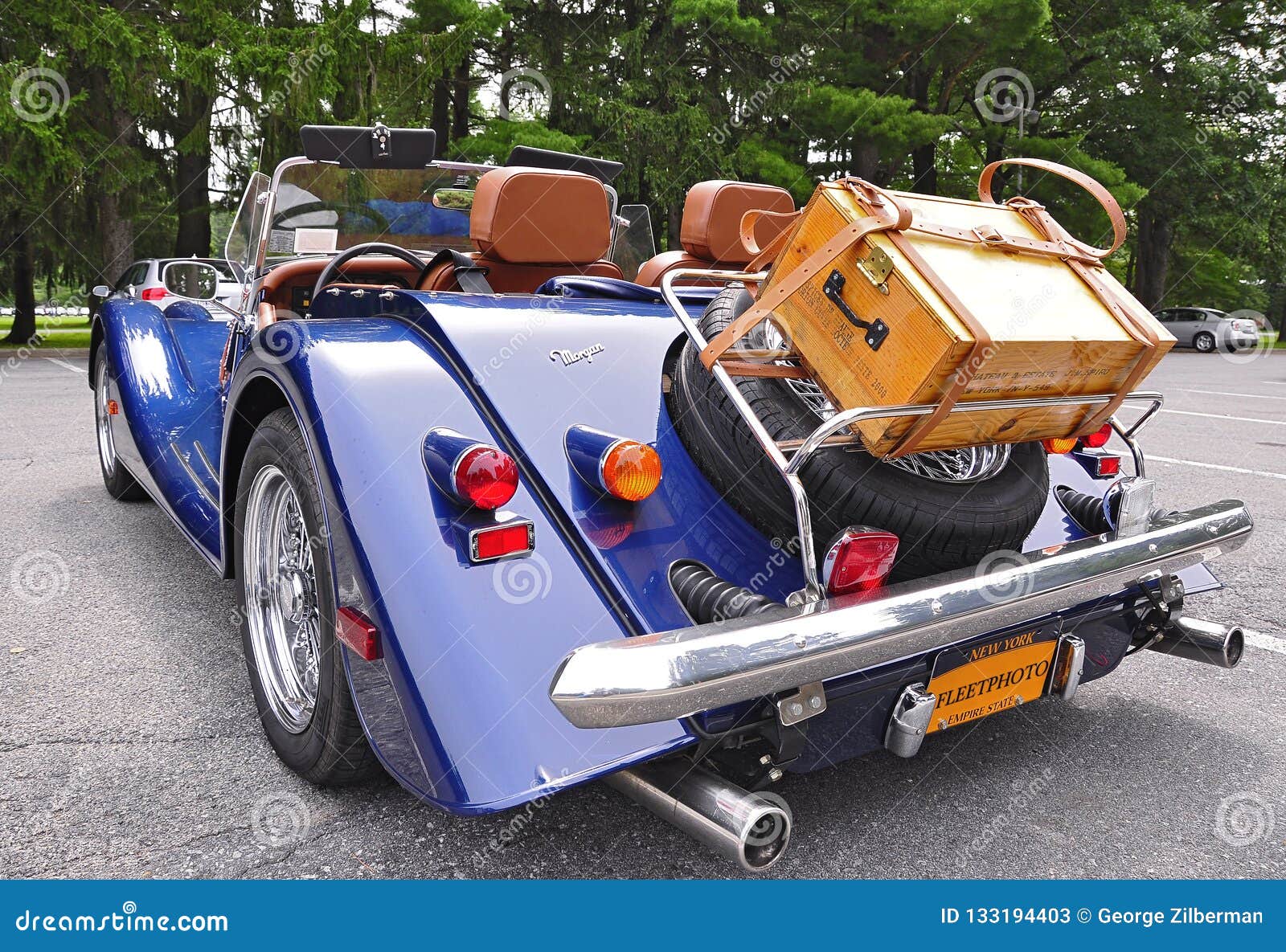 Morgan Convertible Classic British Import Redactionele Stock Foto ...