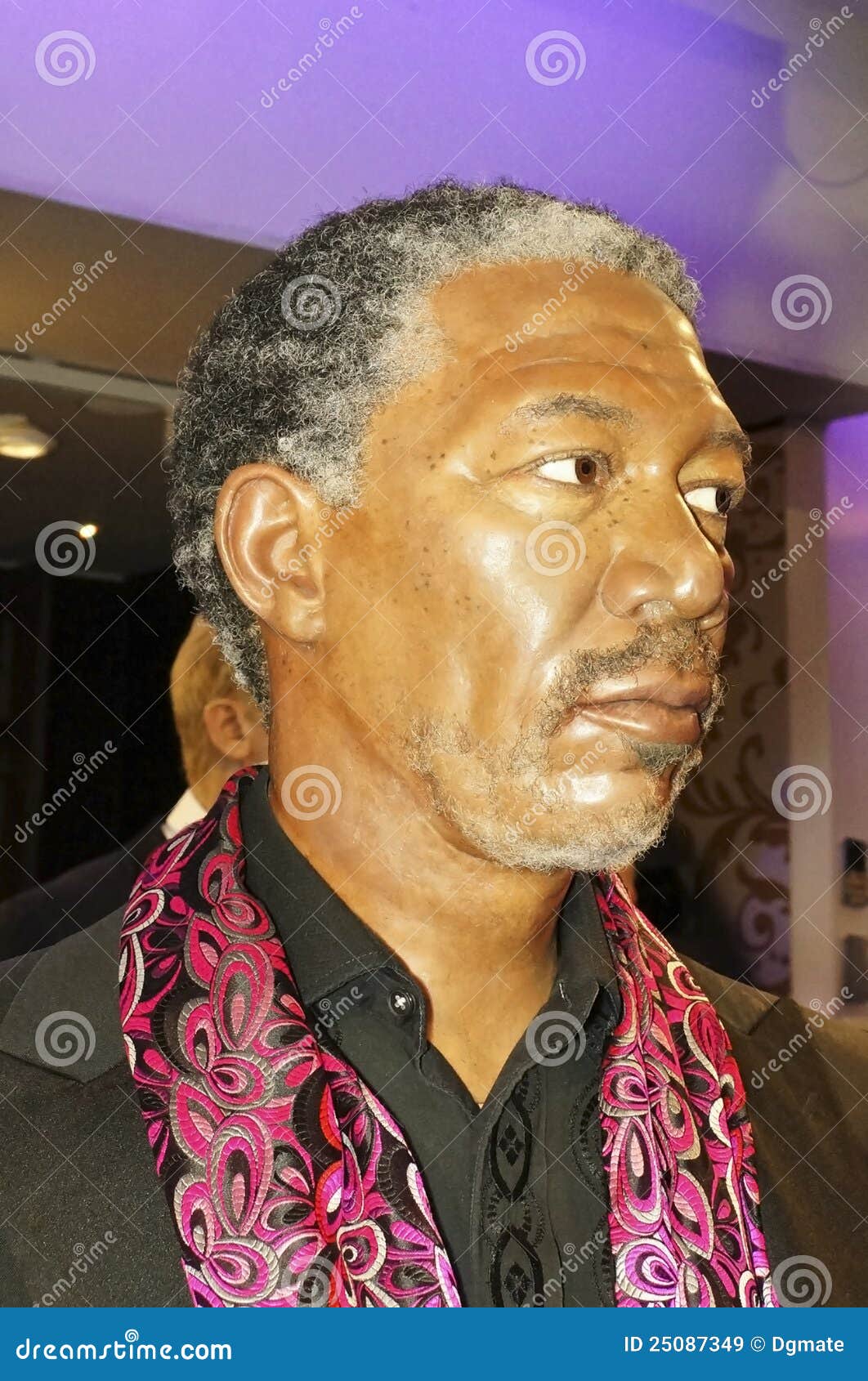 Morgan Freeman Portrait Digital Painting Editorial Photo ...