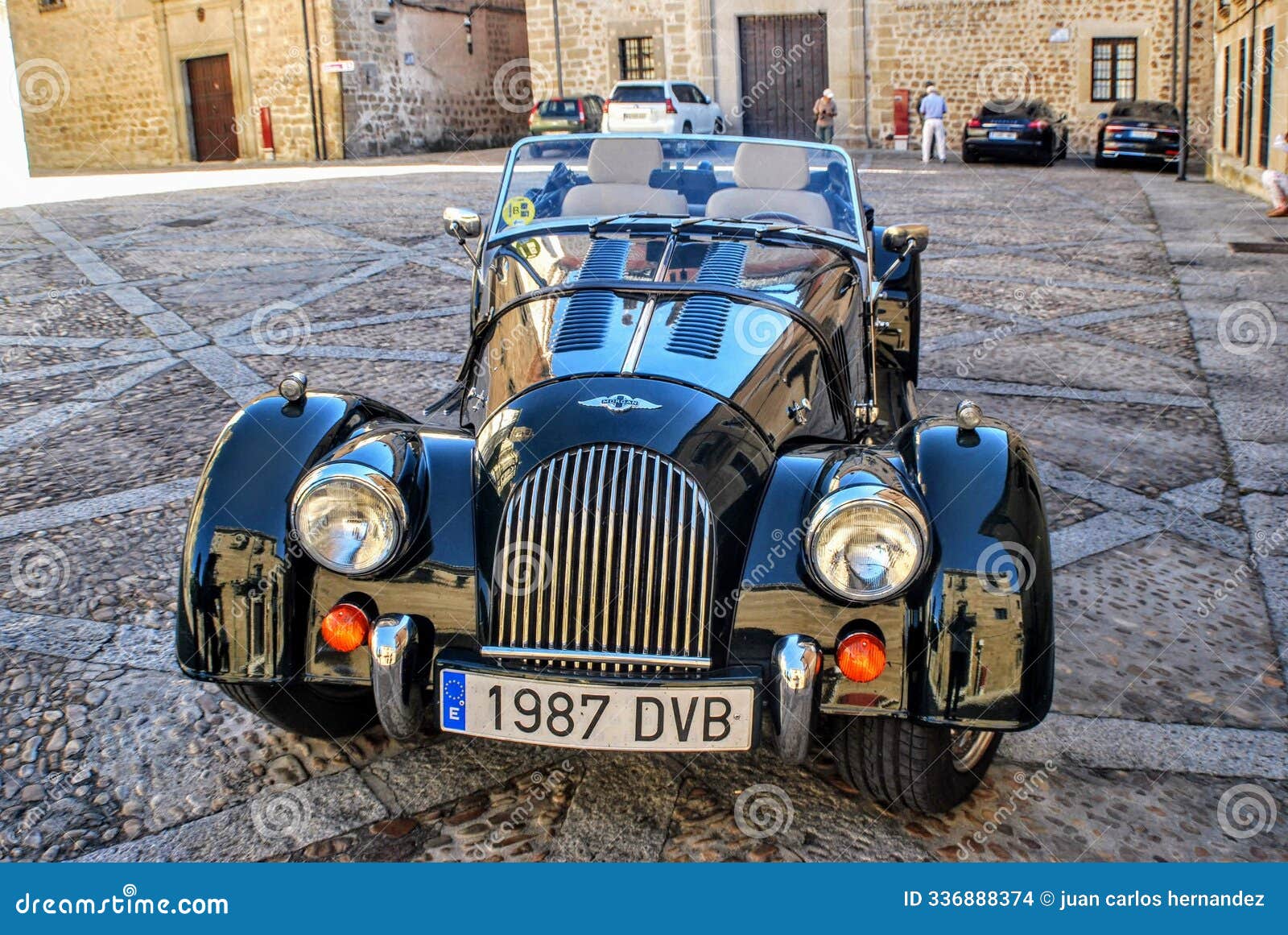 Morgan plus six, car stock photo. Image of chasis, motor - 336888374