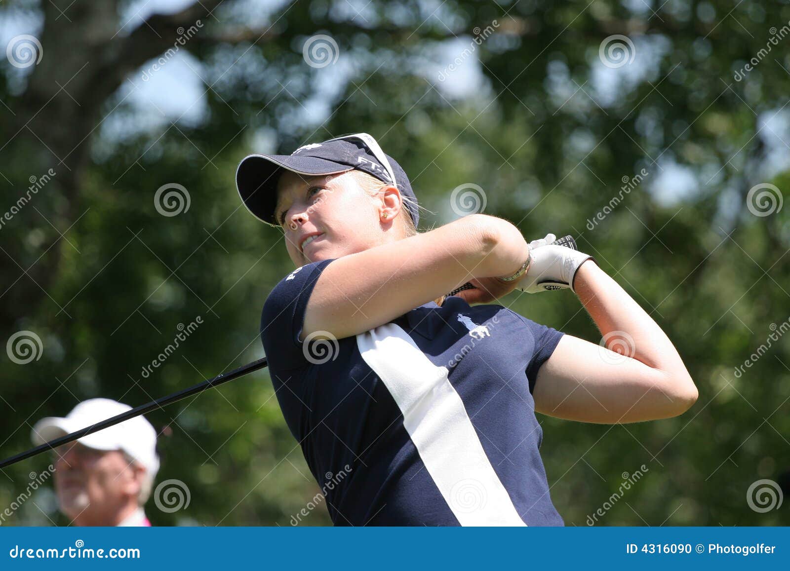 Morgan Pressel at Evian Masters 2007 Editorial Image - Image of pressel ...