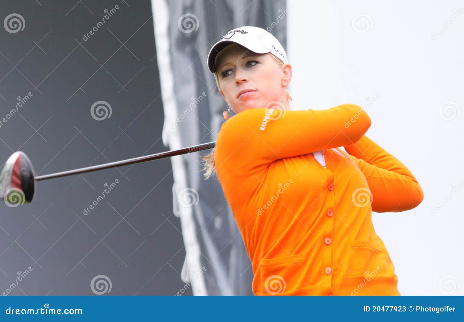 Morgan Pressel (USA) Evian Masters 2011 Editorial Stock Photo - Image ...