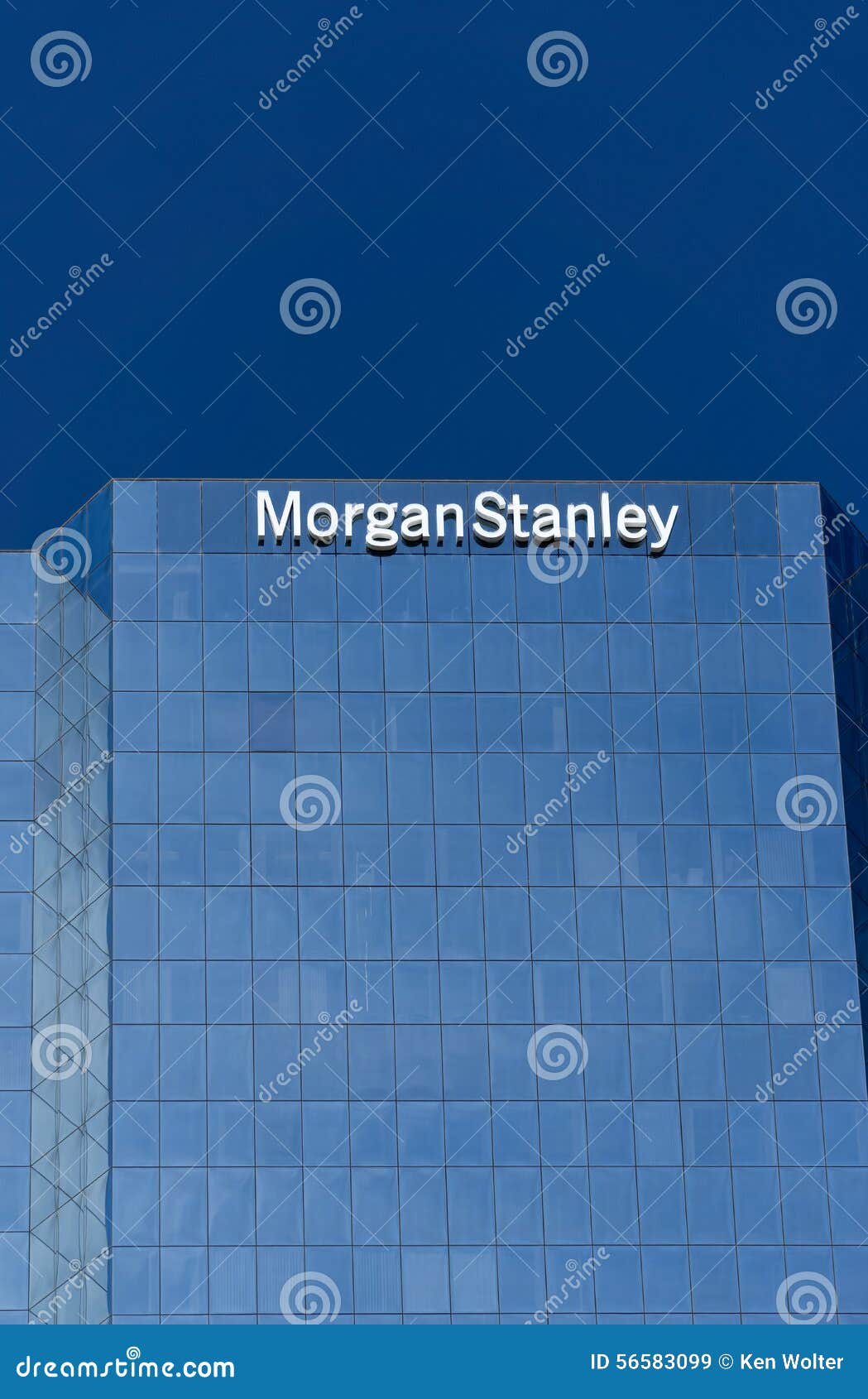 Morgan Stanley Building Und Logo Redaktionelles Stockbild - Bild von ...