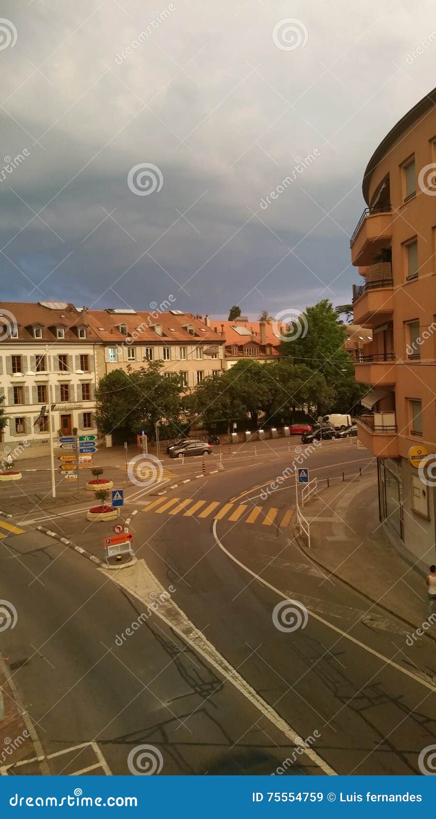 Morges switzerland suisse editorial stock image. Image of europe - 75554759