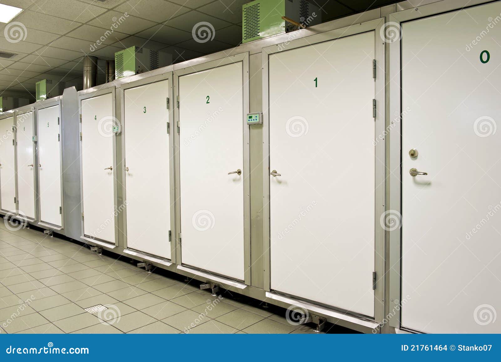 Morgue store stock photo. Image of interior, icebox, finish - 21761464