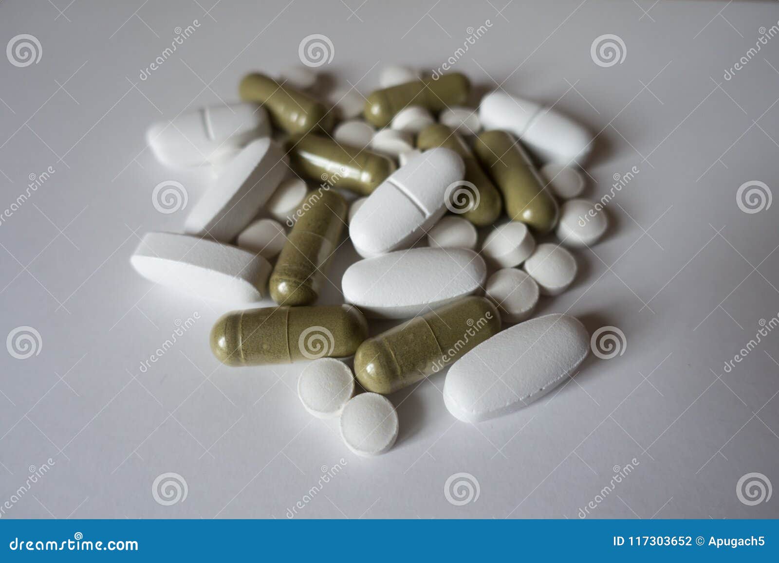 Moringa Capsules, Calcium Caplets and Vitamin K Tablets Stock Photo ...