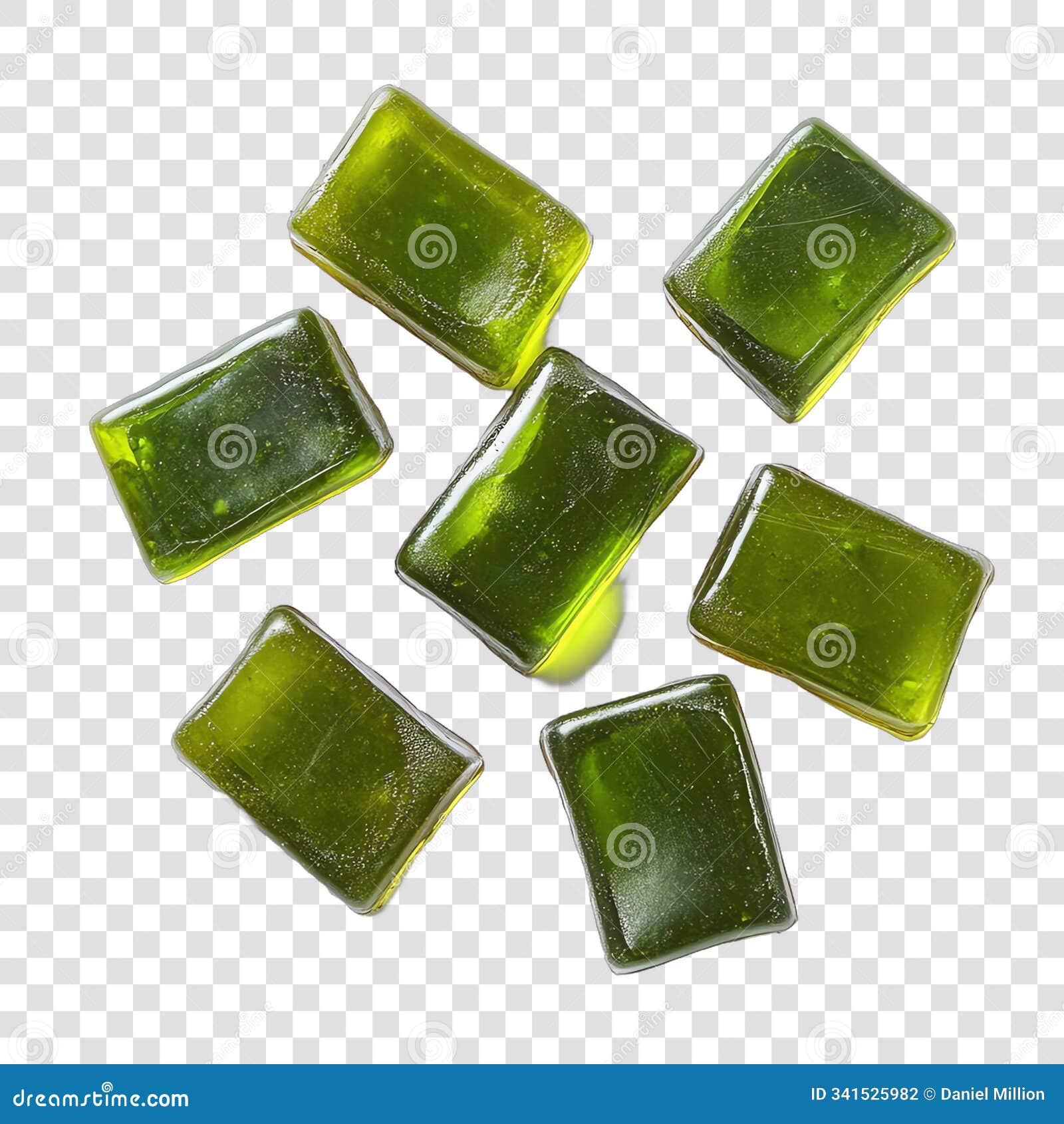 Moringa Gummies Isolated On White Stock Photo | CartoonDealer.com ...