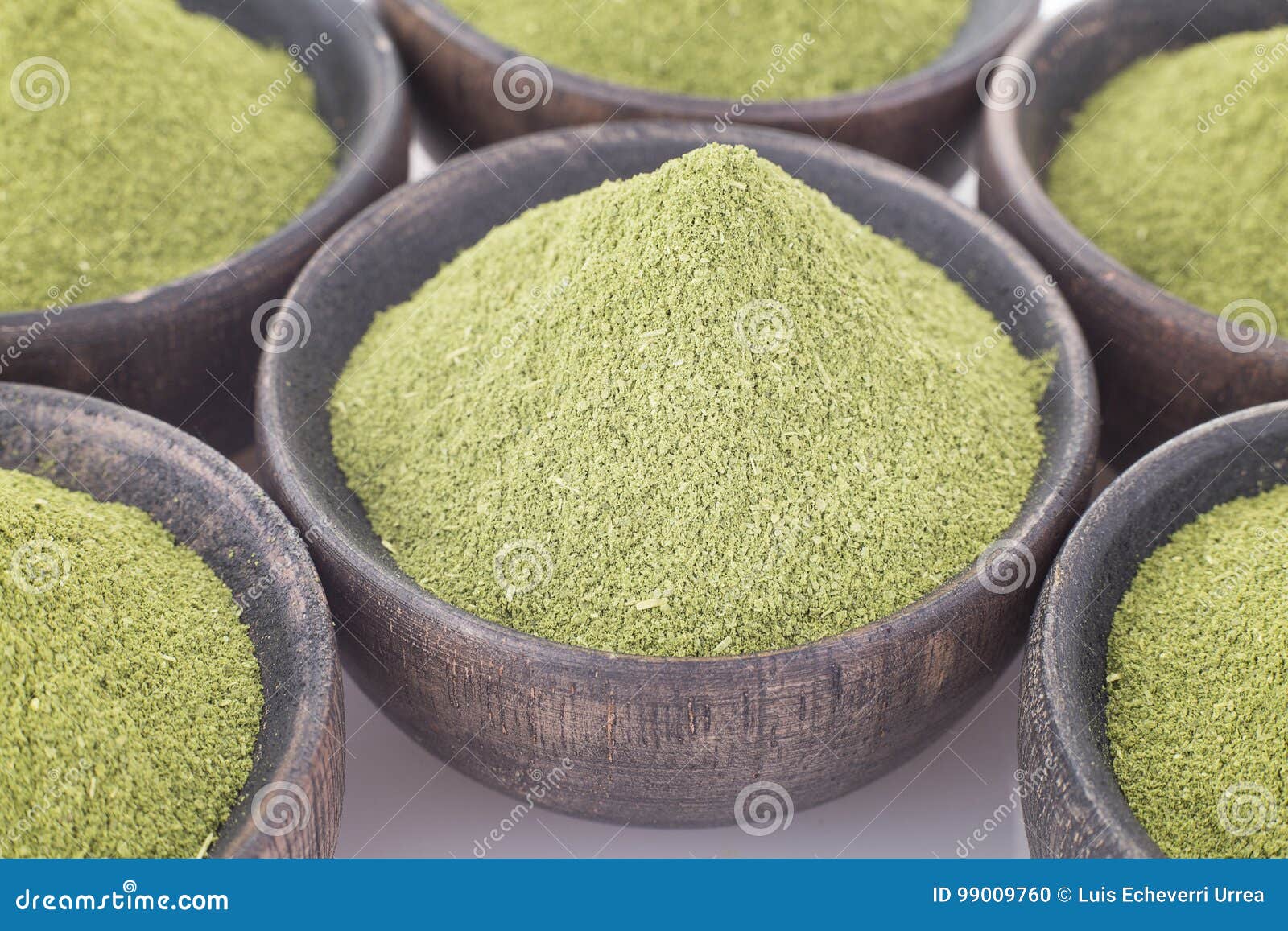 Moringa Pulver - Oleifera Moringa Arkivfoto - Bild av näring, medicin ...