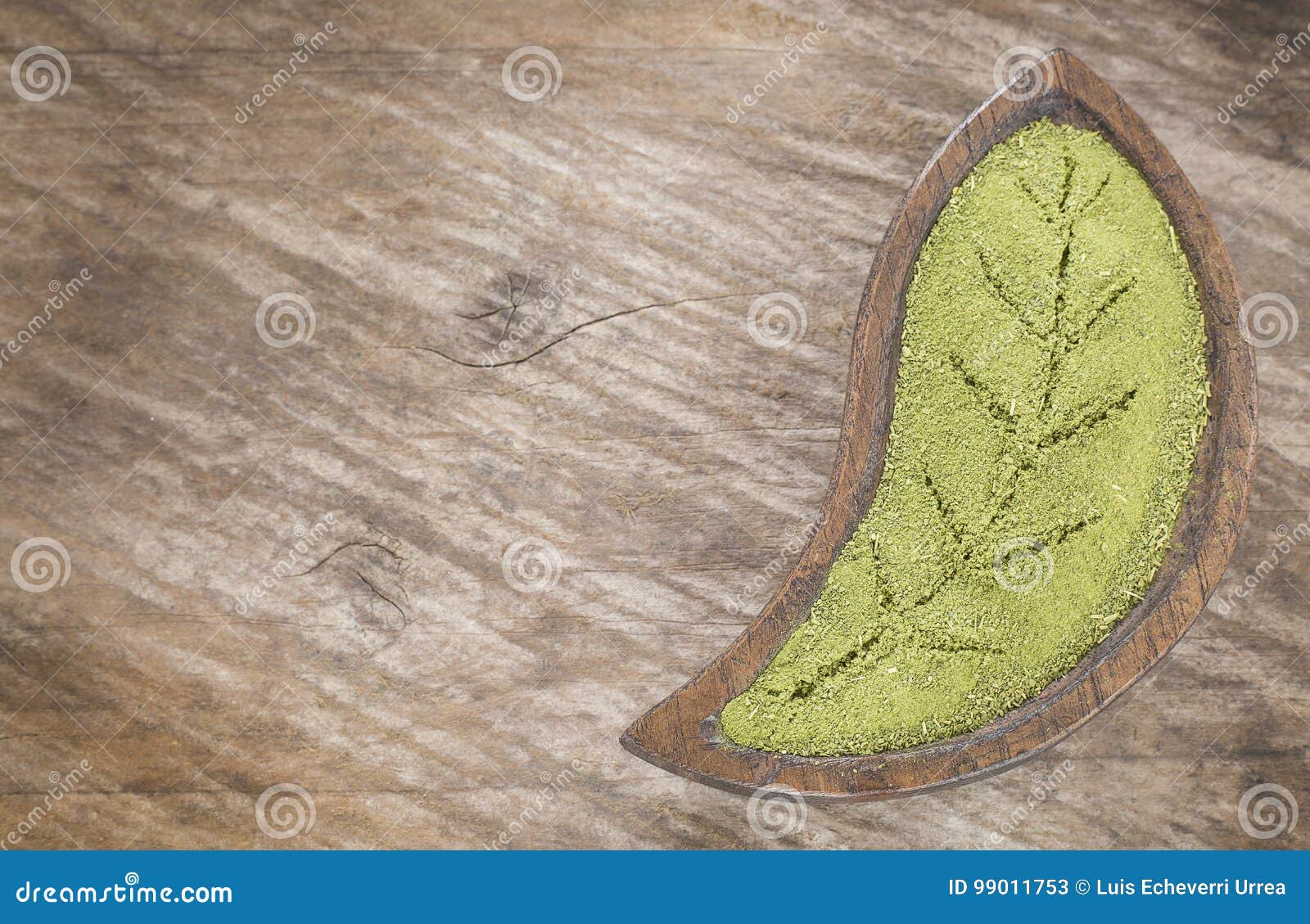 Moringa-Pulver - Moringa.oleifera Stockbild - Bild von gesund, blätter ...