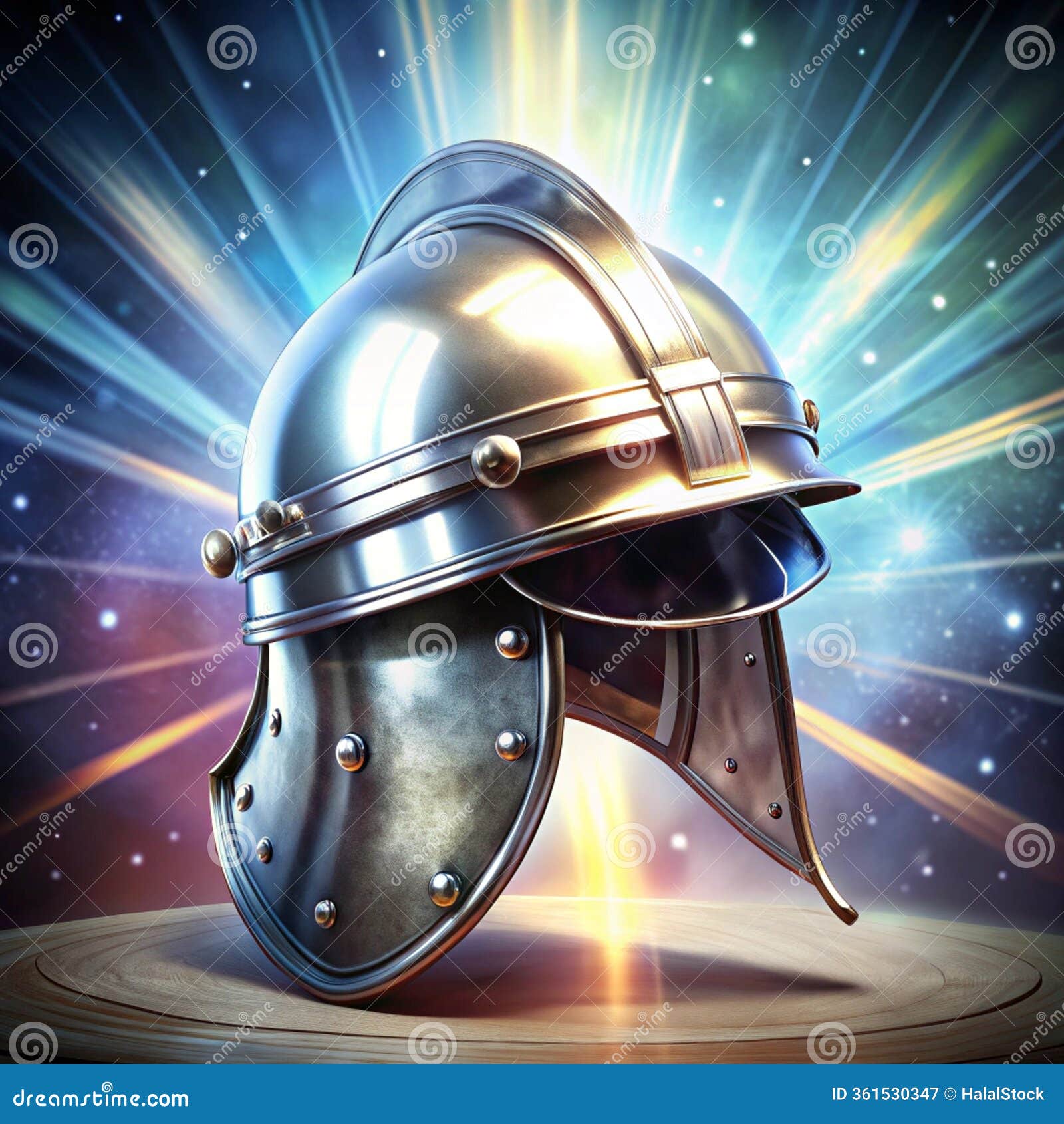 Morion Light Effect. Rainbow Background. Cartoon Vector | CartoonDealer ...