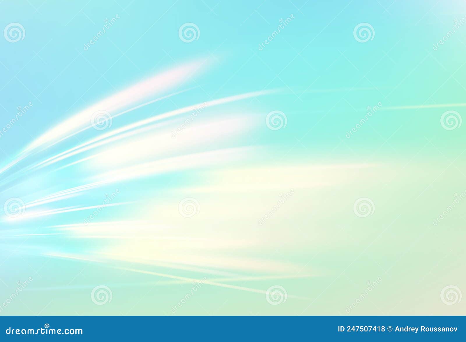 Morion Light Effect. Rainbow Background. Cartoon Vector | CartoonDealer ...