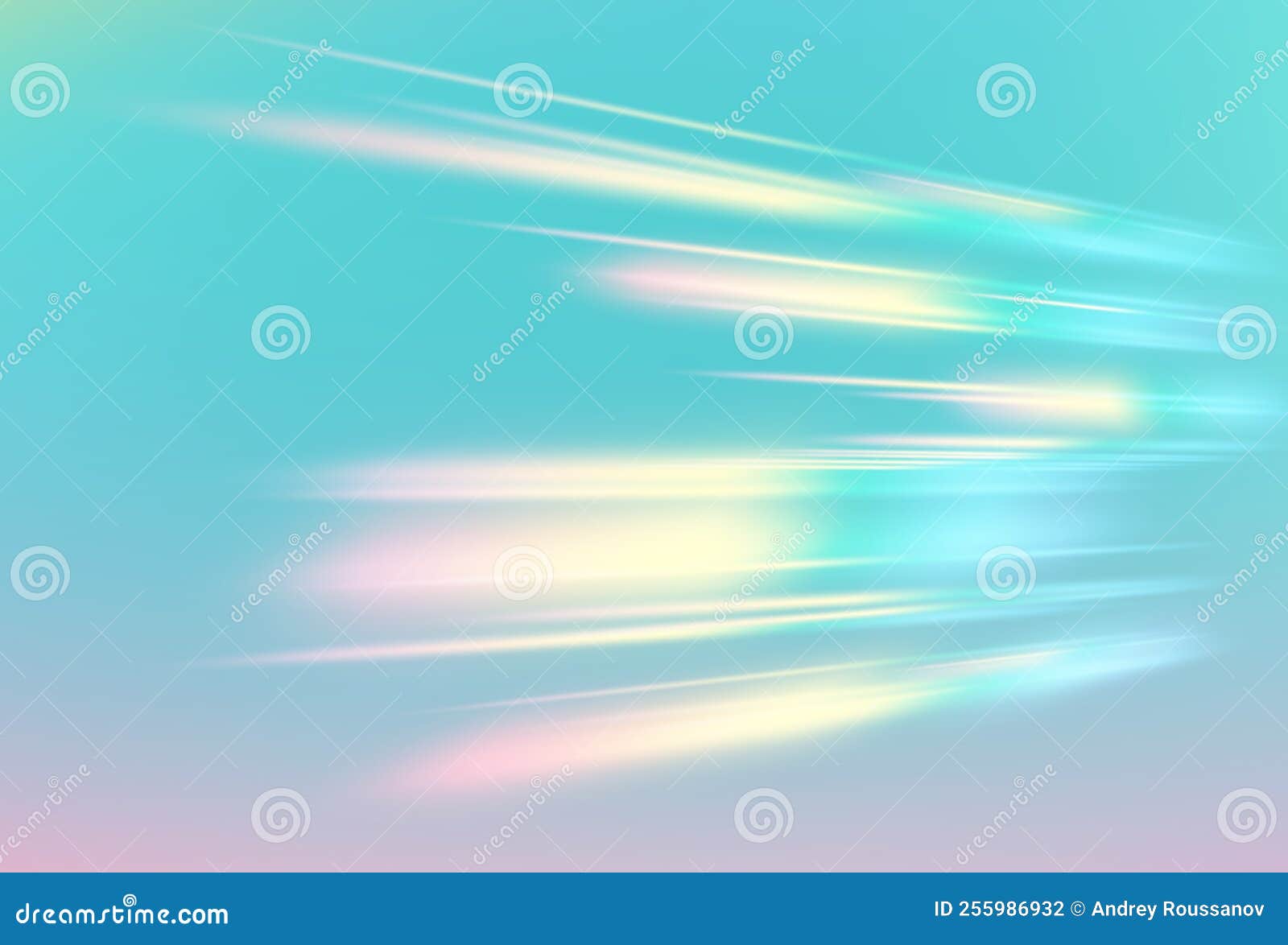 Morion Light Effect. Rainbow Background Stock Vector - Illustration of ...