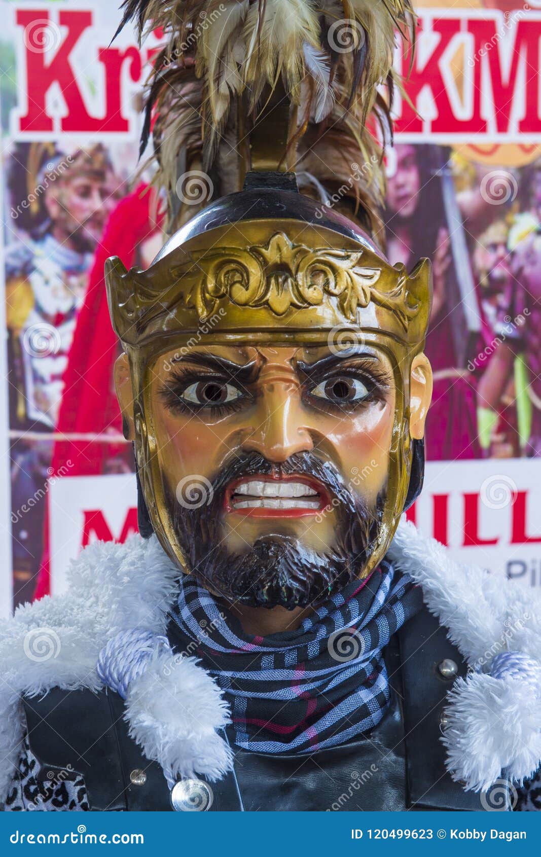 Moriones festival 2018 redaktionell arkivfoto. Bild av krucifixion ...