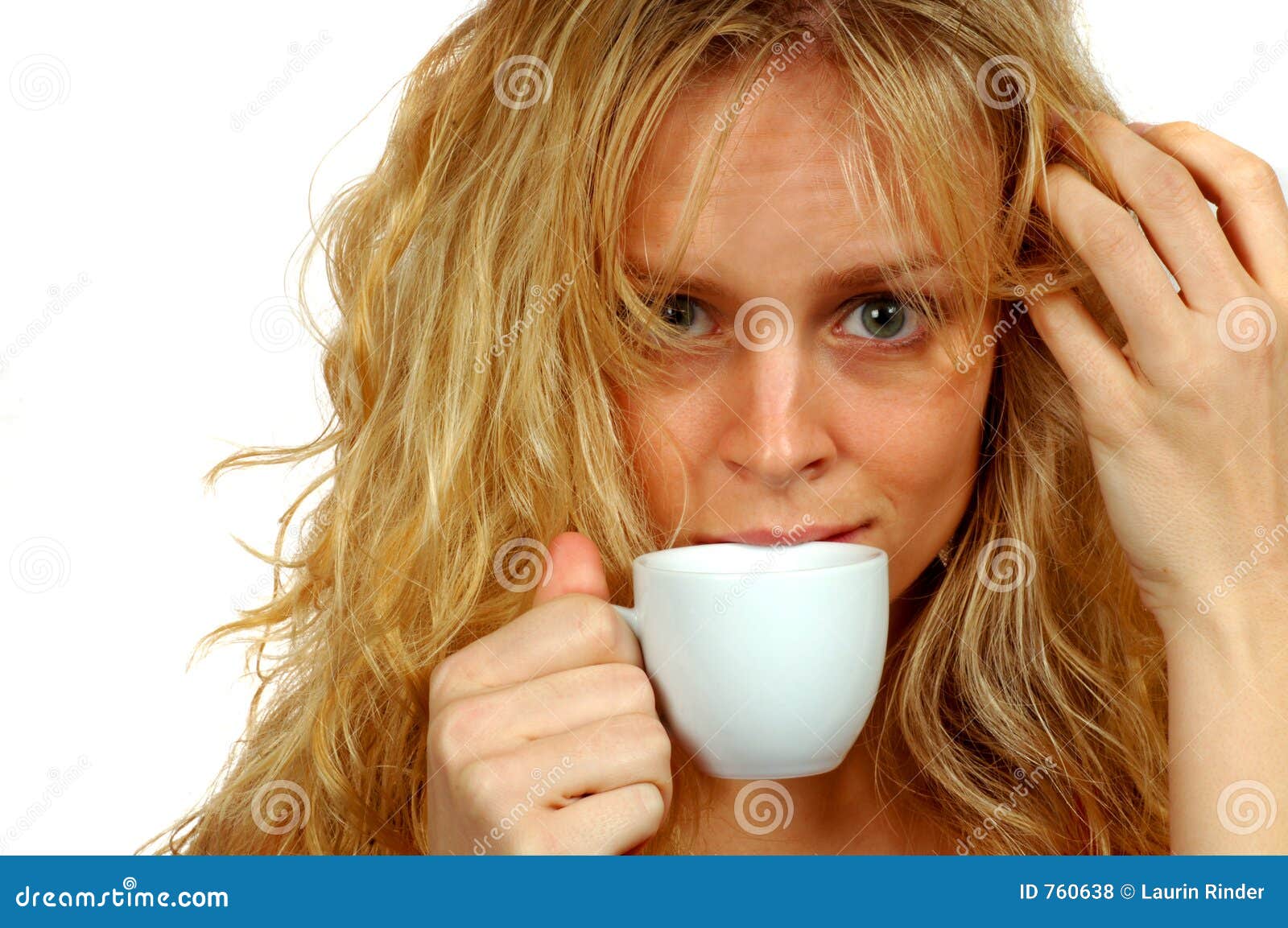 The Morning after stock photo. Image of coffee, adult, woman - 760638