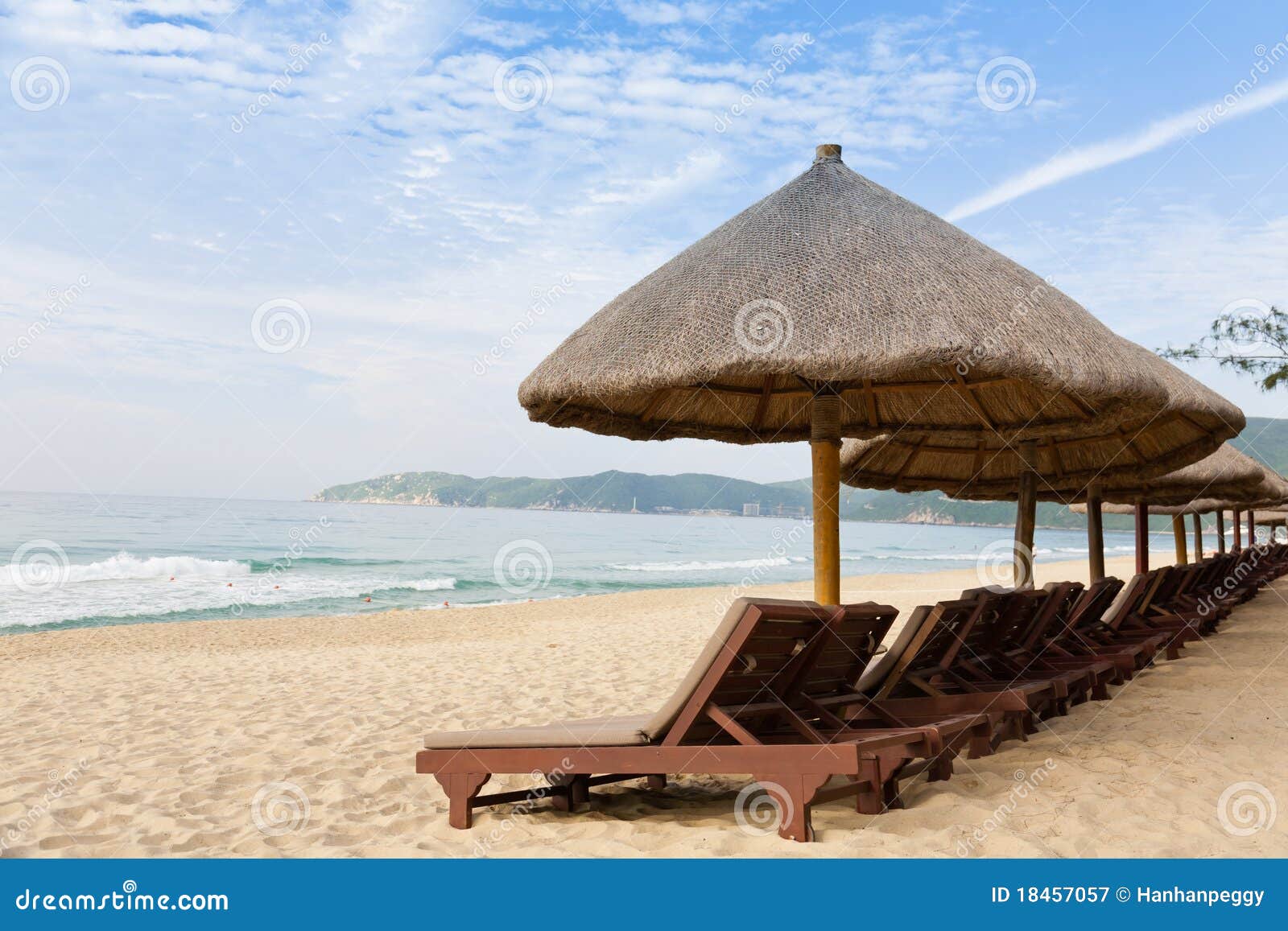 Morning beach landscape stock image. Image of nature - 18457057