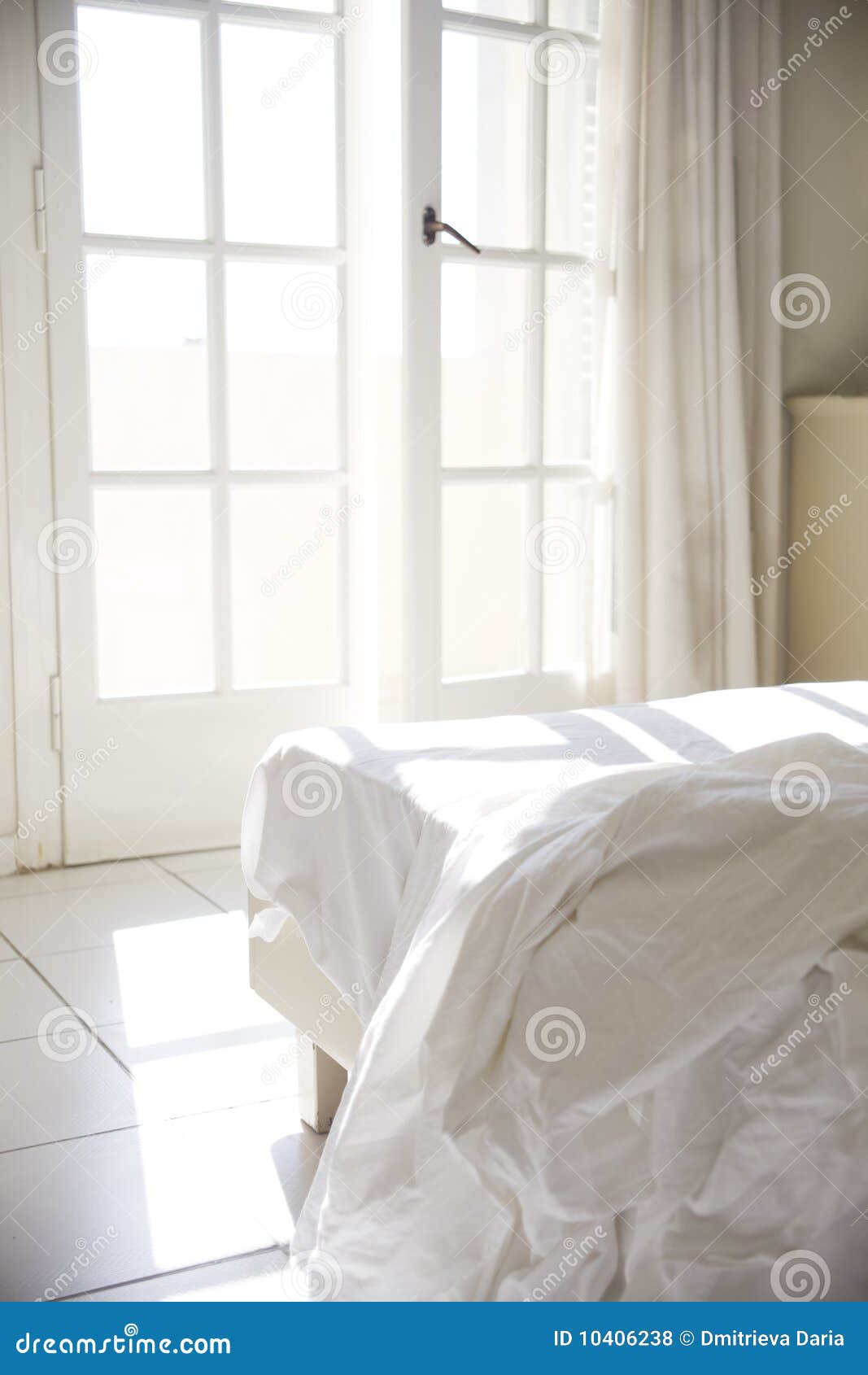 Morning in a bedroom stock photo. Image of dream, interior - 10406238
