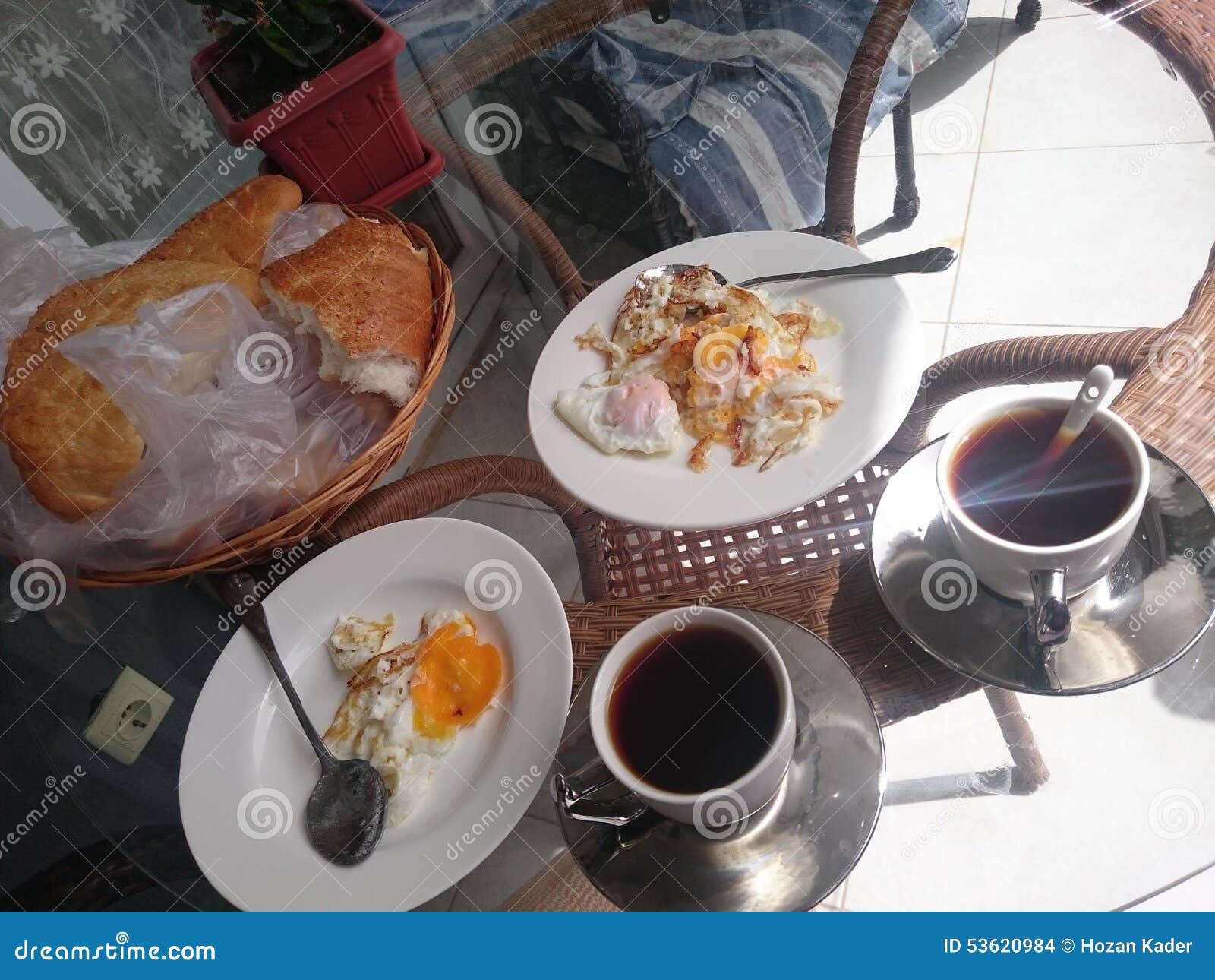 Morning Breakfast stock photo. Image of morning, breakfast - 53620984