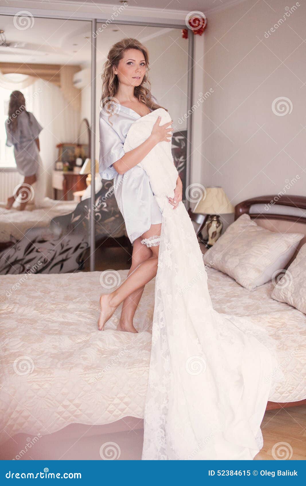 Morning bride stock image. Image of love, person, adult - 52384615