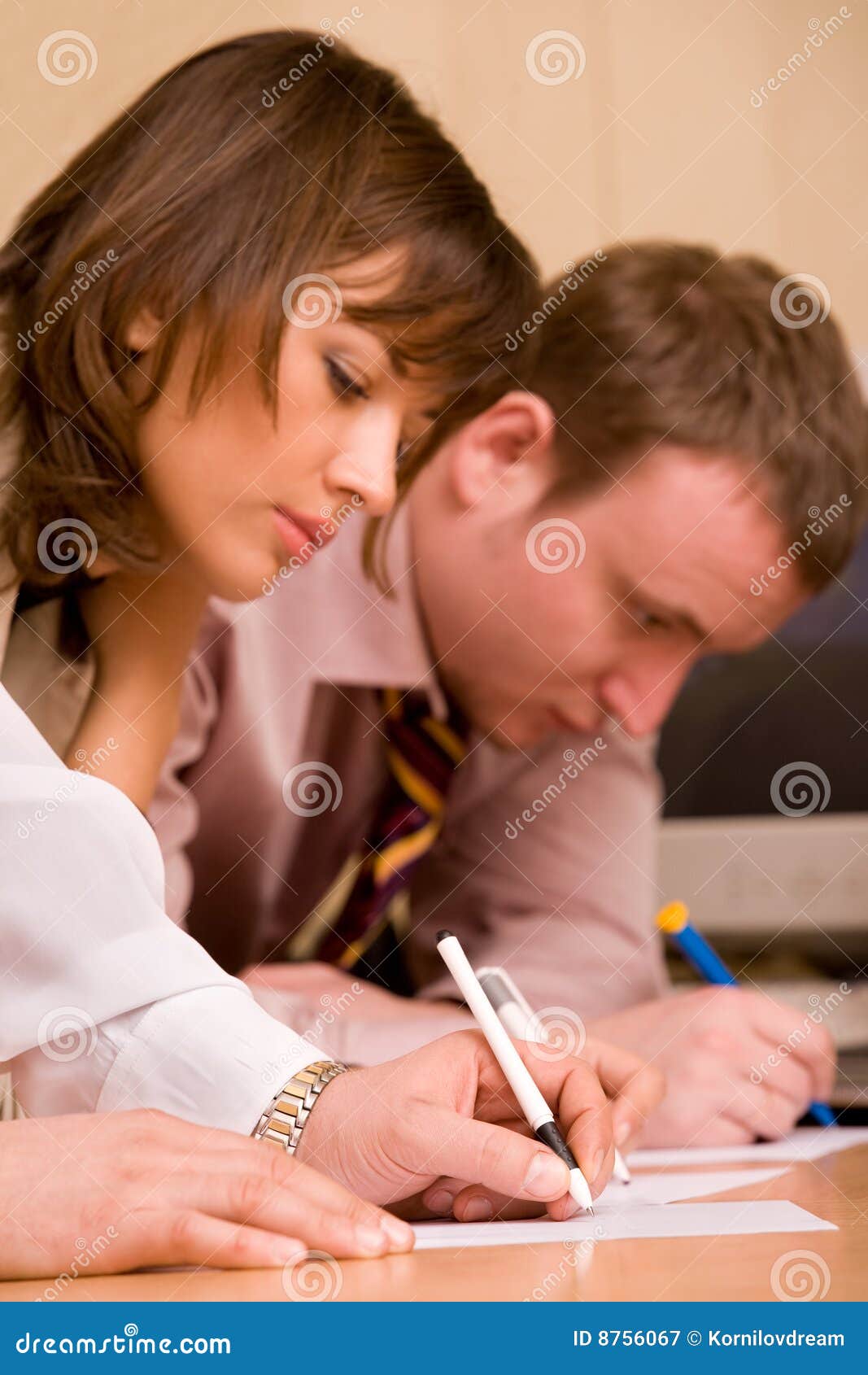 Morning briefing stock image. Image of communication, crew - 8756067