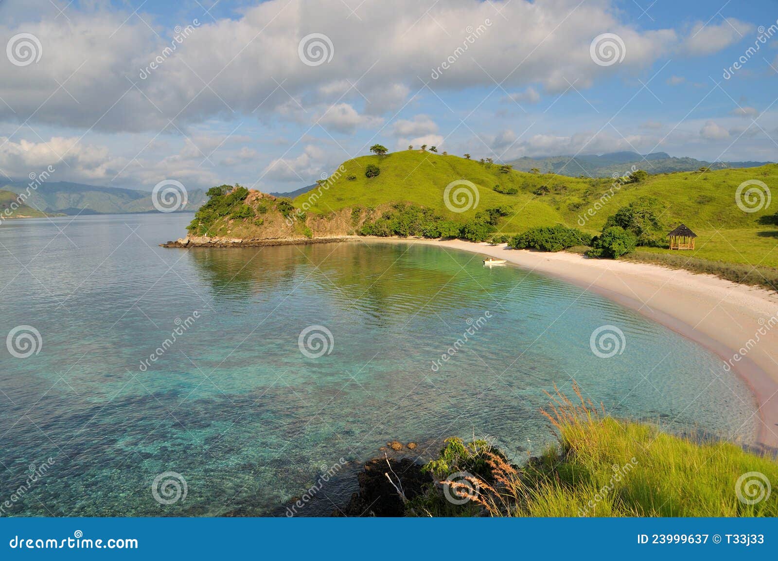 Morning Bright at Pink Island Stock Image - Image of east, d5000: 23999637