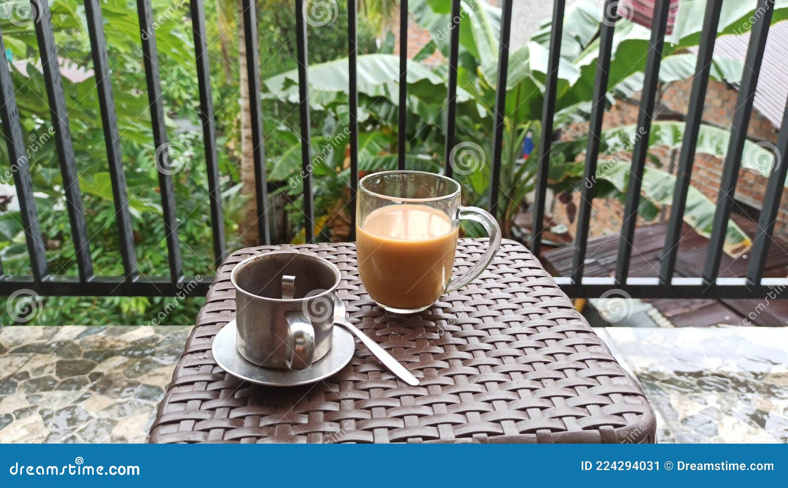 Morning chill coffee stock image. Image of morning, drip - 224294031