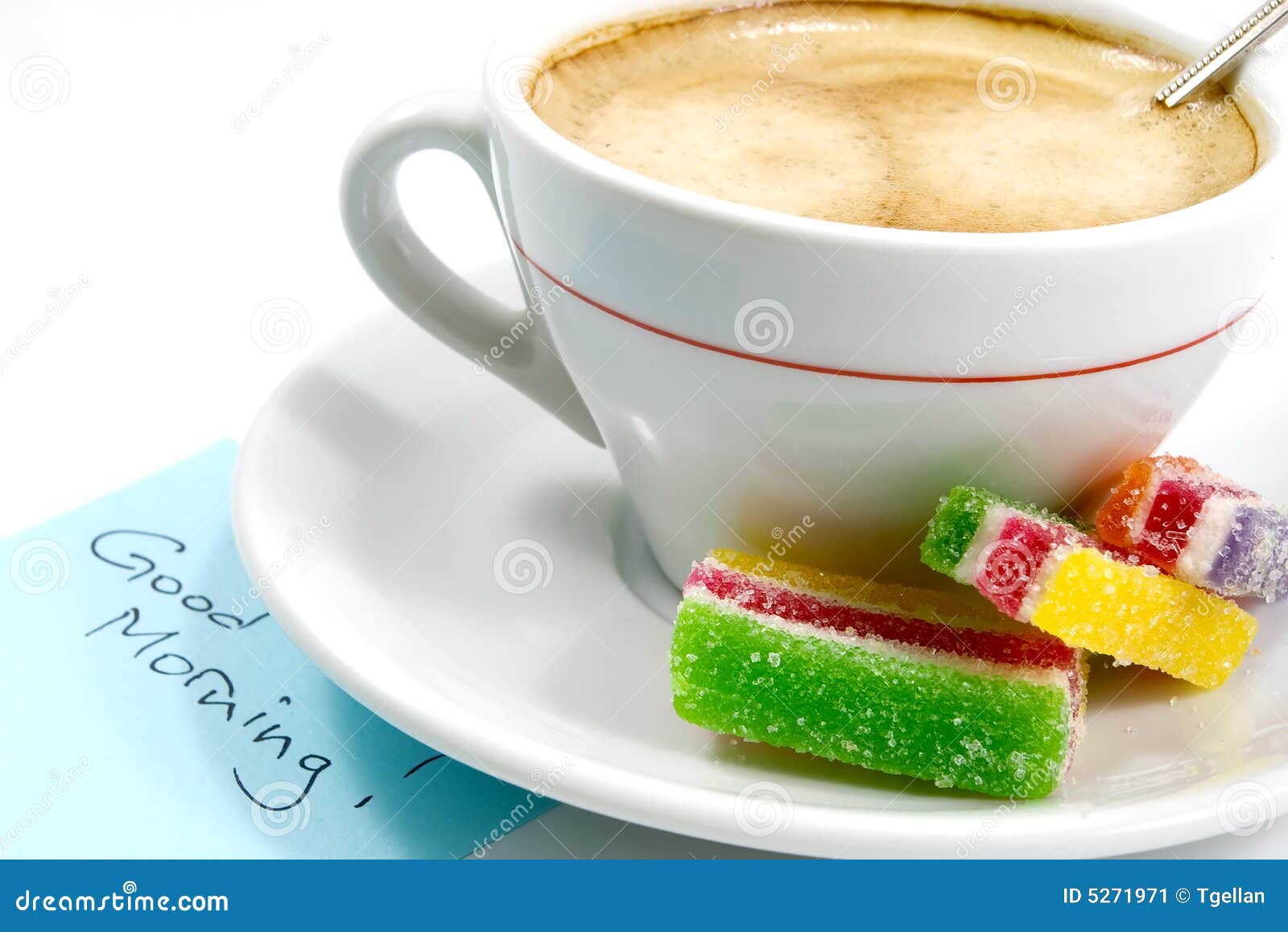 Morning coffee 1 stock image. Image of product, full, good - 5271971