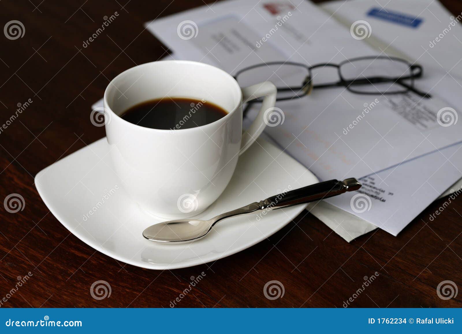 Morning coffee stock photo. Image of bread, cappuccino - 1762234