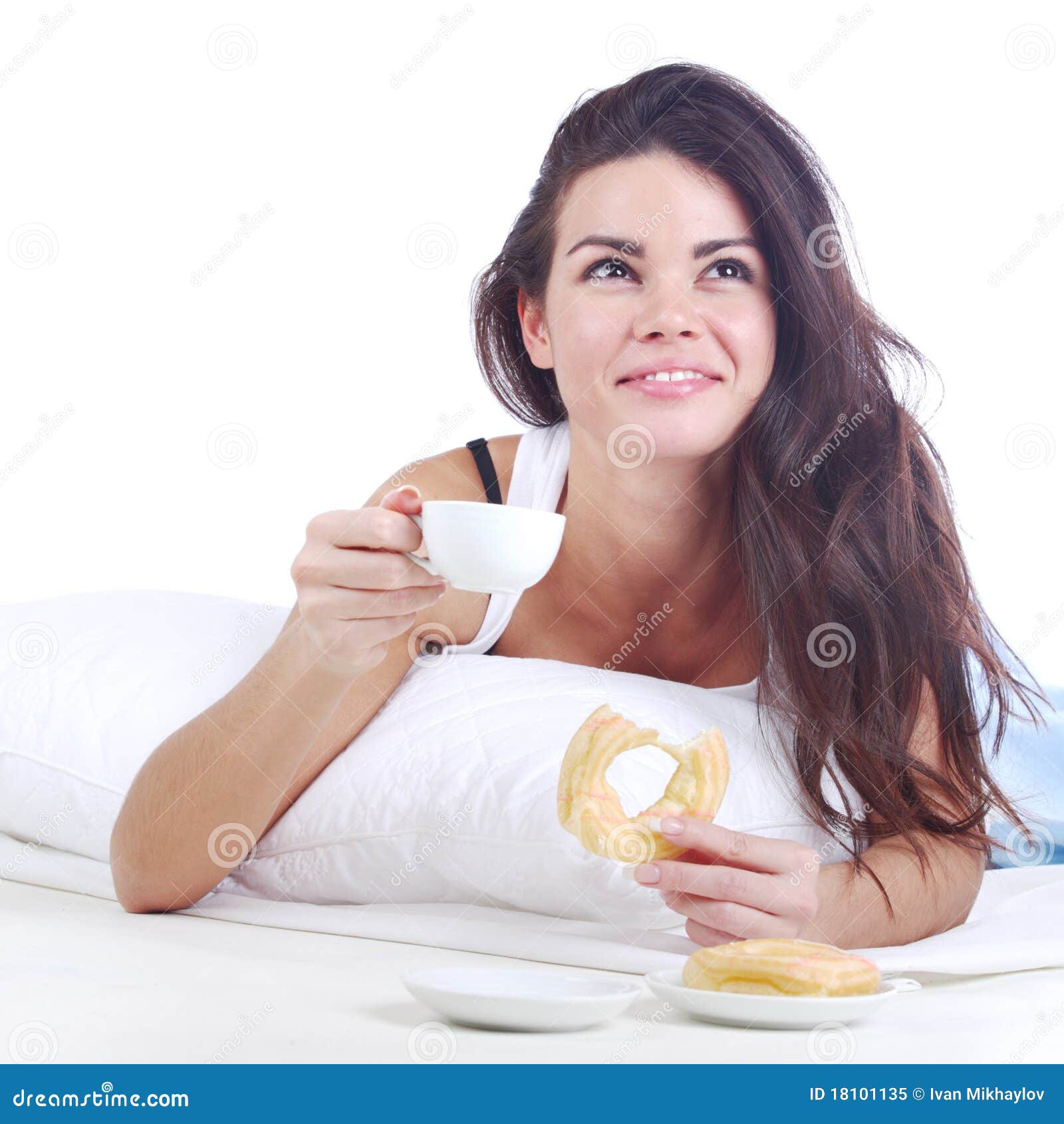 Morning coffee stock image. Image of alone, cheerful - 18101135