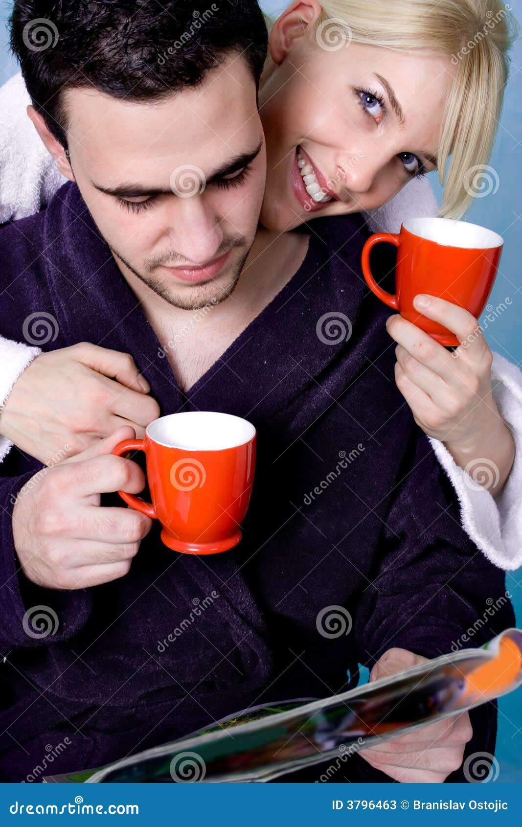 Morning coffee stock image. Image of morning, reading - 3796463