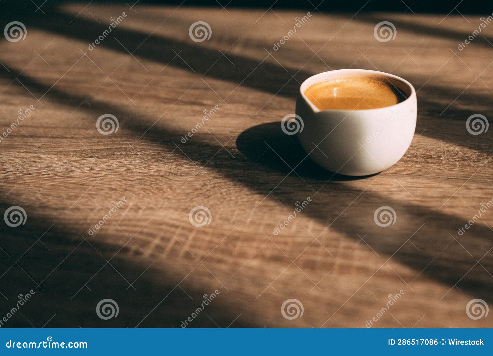 Morning Coffee in the Table Stock Photo - Image of brown, summer: 286517086