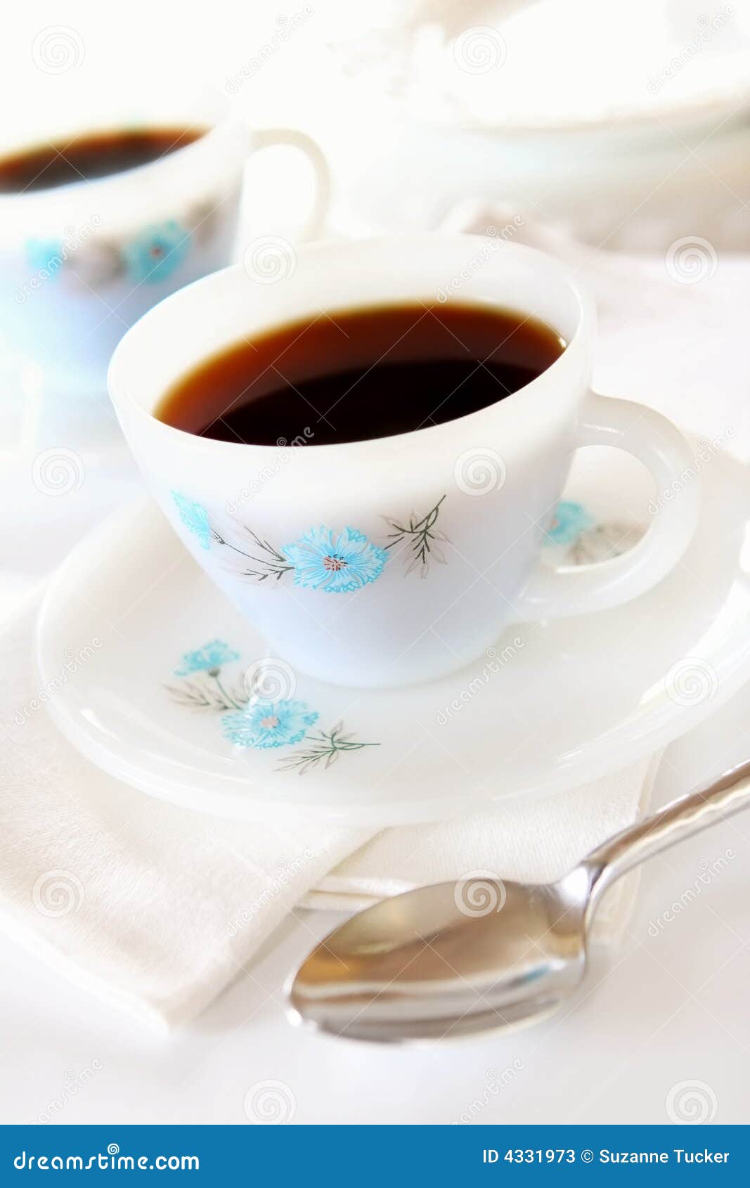 Morning Coffee for two stock image. Image of leisure, relaxation - 4331973