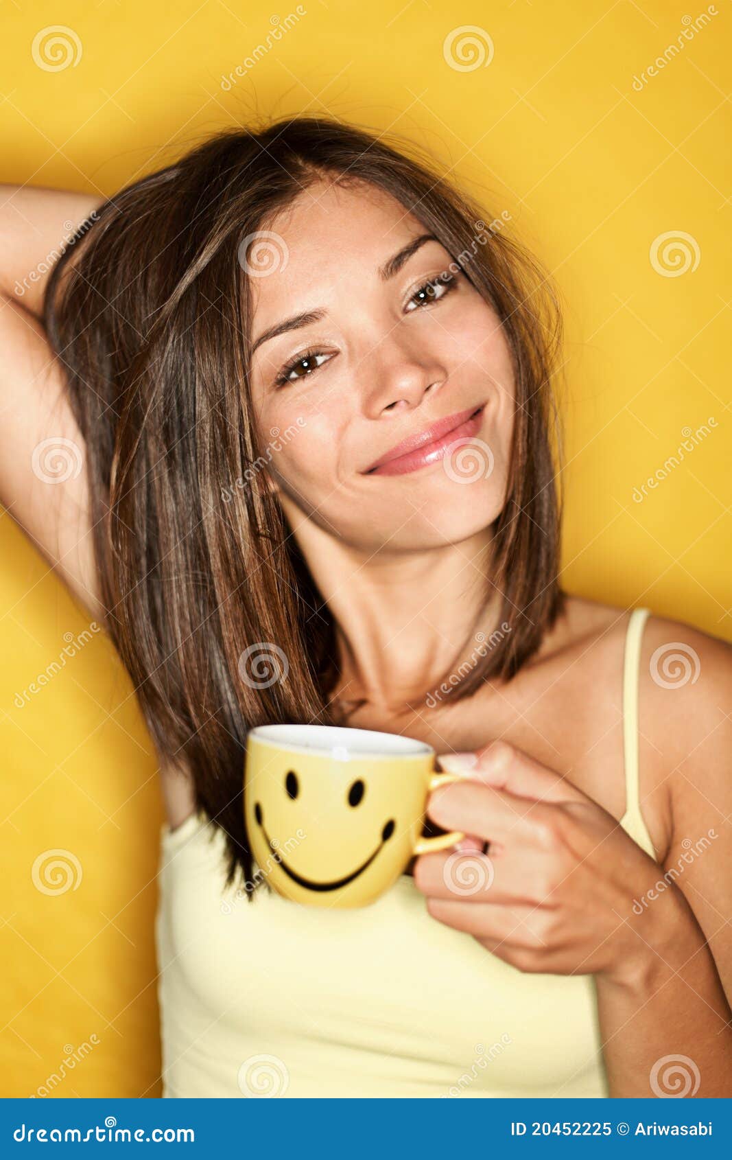 Morning Coffee Woman Tired stock image. Image of lifestyle - 20452225