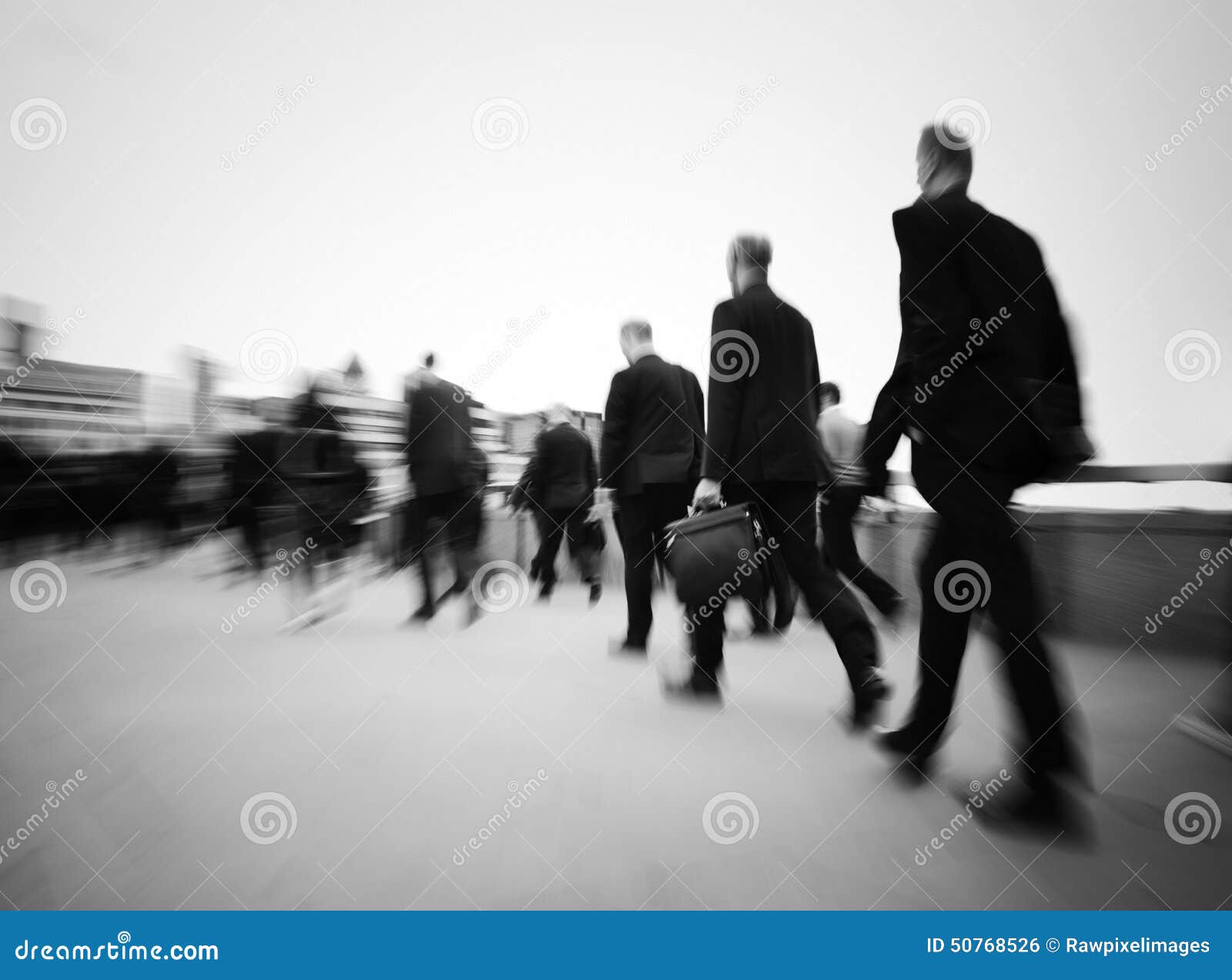 Morning Commuters London Rush Hour Concept Stock Photo - Image of mode ...