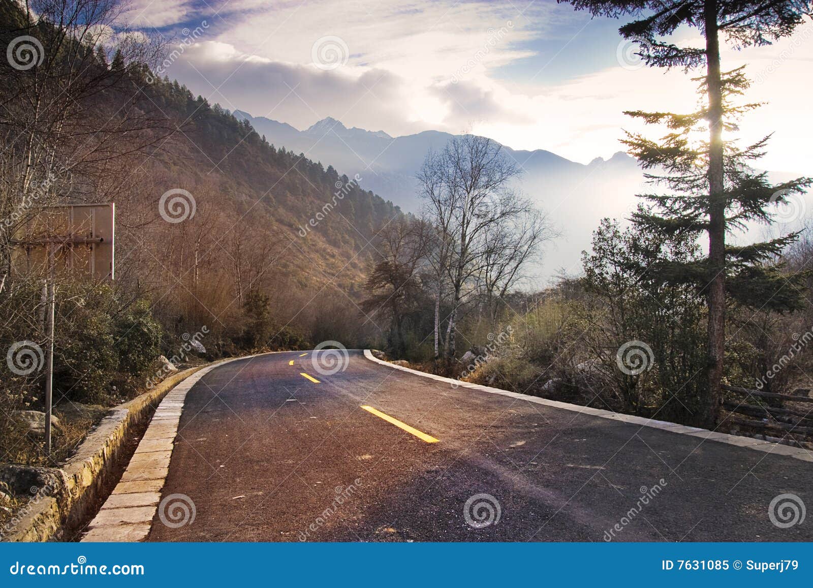 The morning of the country stock image. Image of kang - 7631085