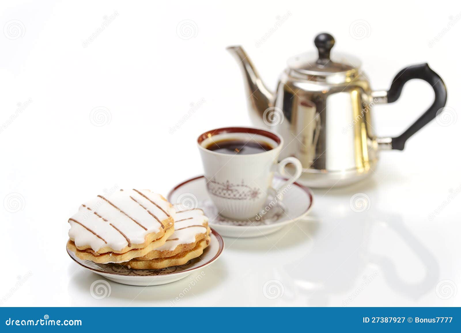 Morning dessert stock image. Image of morning, breakfast - 27387927