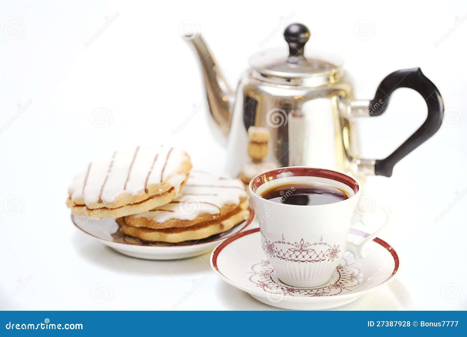 Morning dessert stock photo. Image of high, isolated - 27387928
