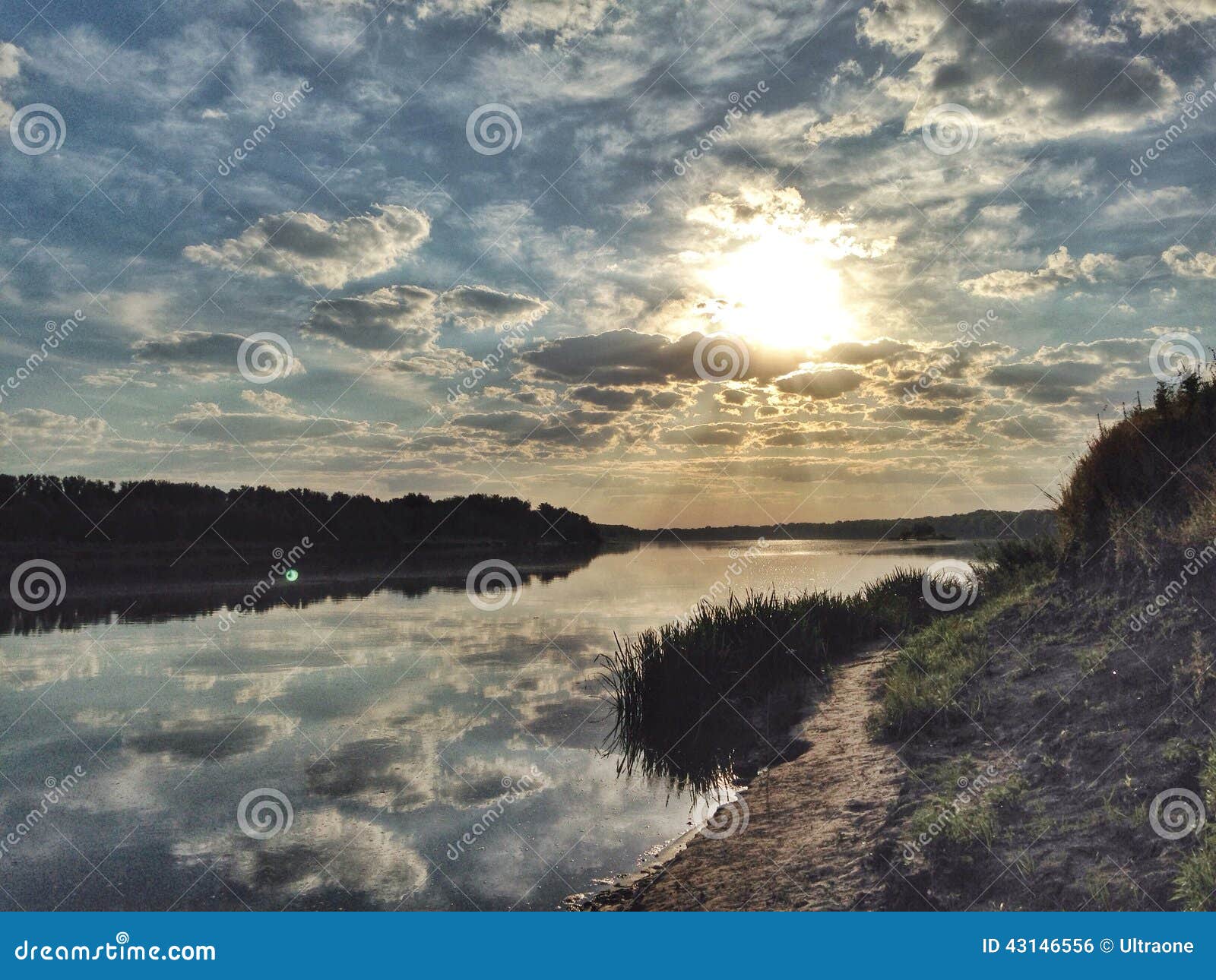 Morning Don river stock photo. Image of morning, tourism - 43146556
